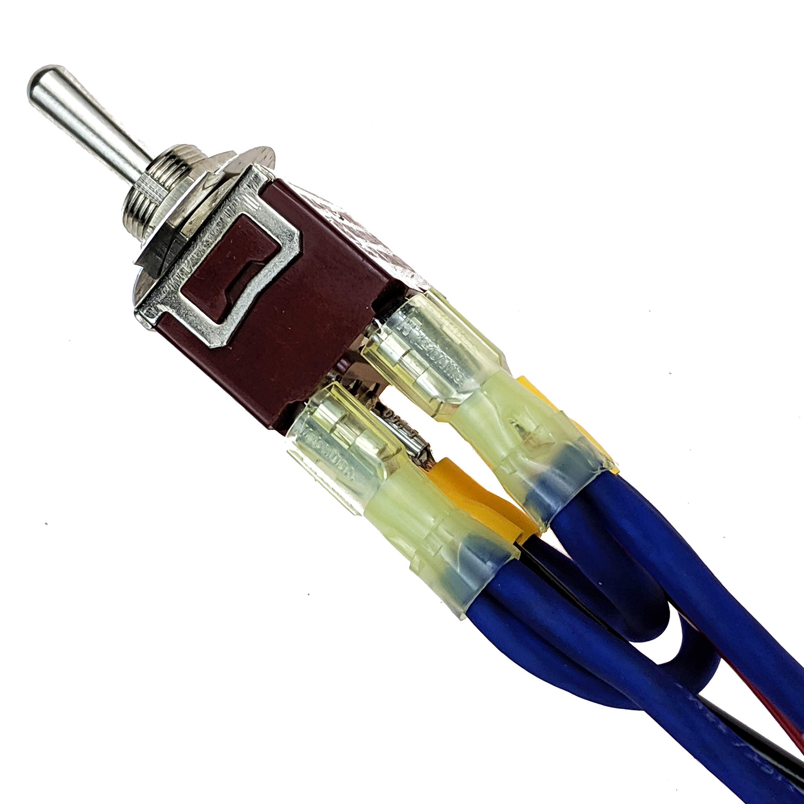 Buy IndusTec Wired DPDT 20 Amp 12 Volt (On)/Off/(On) DC Momentary ...