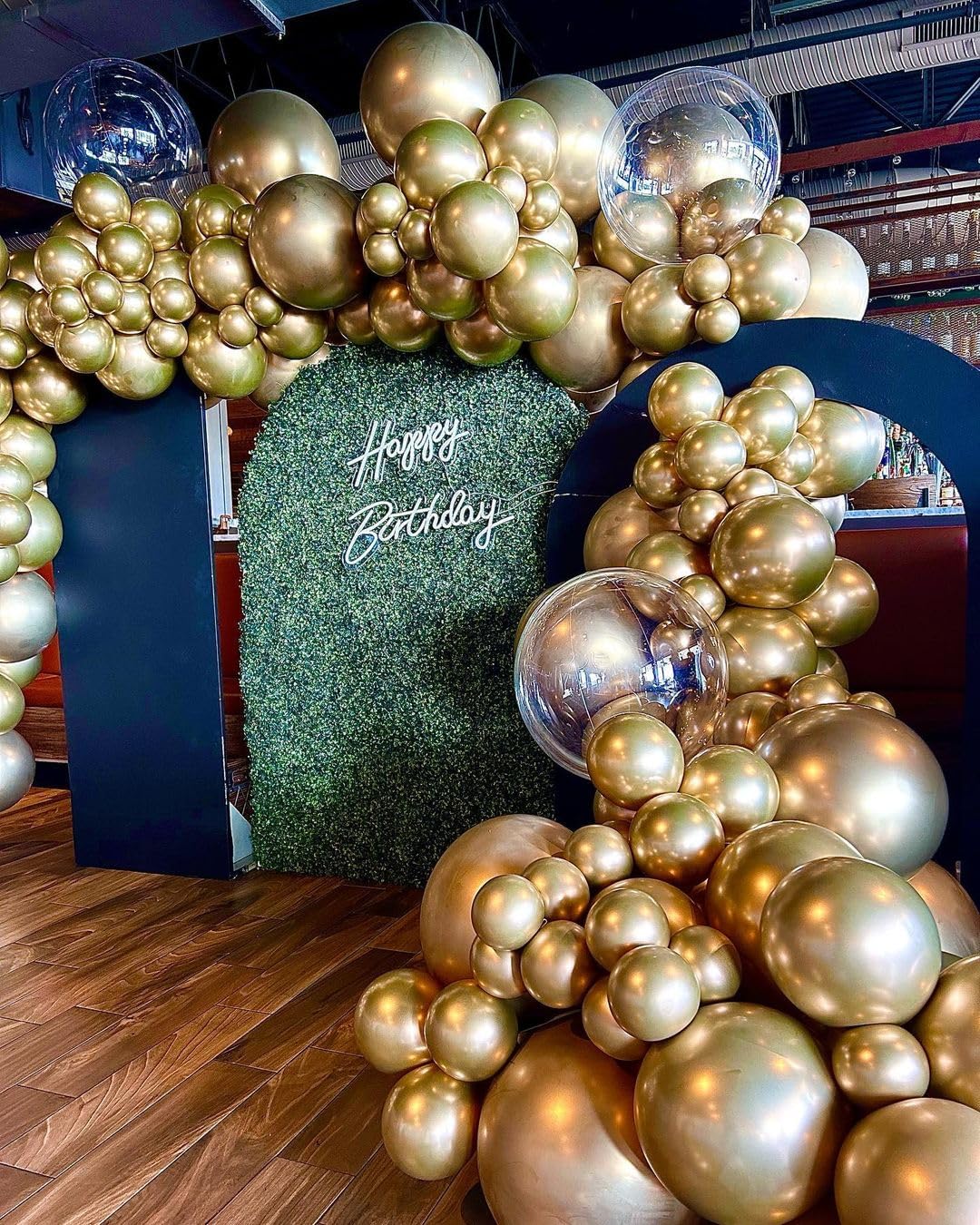 Snapklik.com : Metallic Gold Balloons 18 Inch - 30 Pack Large Thick ...