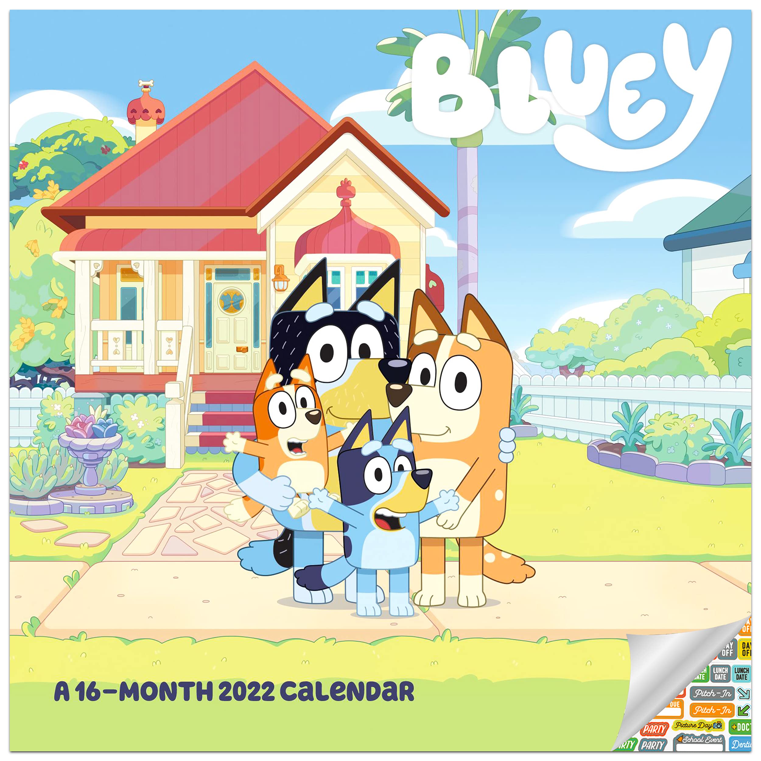 Bluey The Blue Heeler Calendar 2022 Deluxe 2022 Bluey Wall | Desertcart ...