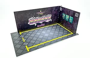 Amazon.com: Single Car 1:24 Scale Parking Garage Diorama Display for ...