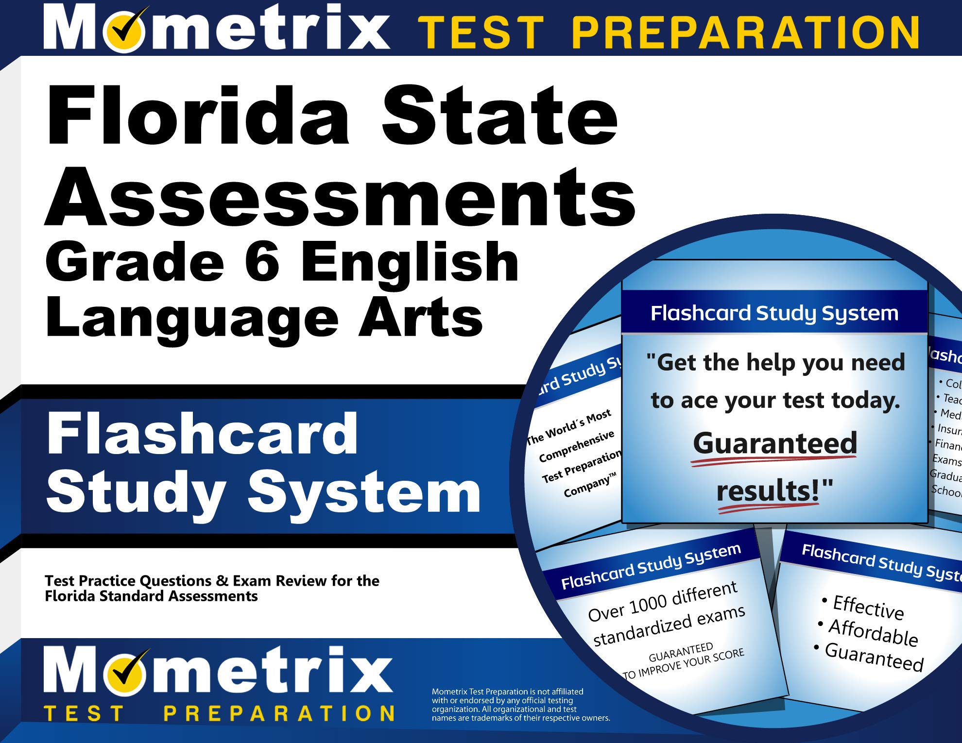 Florida State Assessments Grade 6 English Language Arts Flashcard Study ...