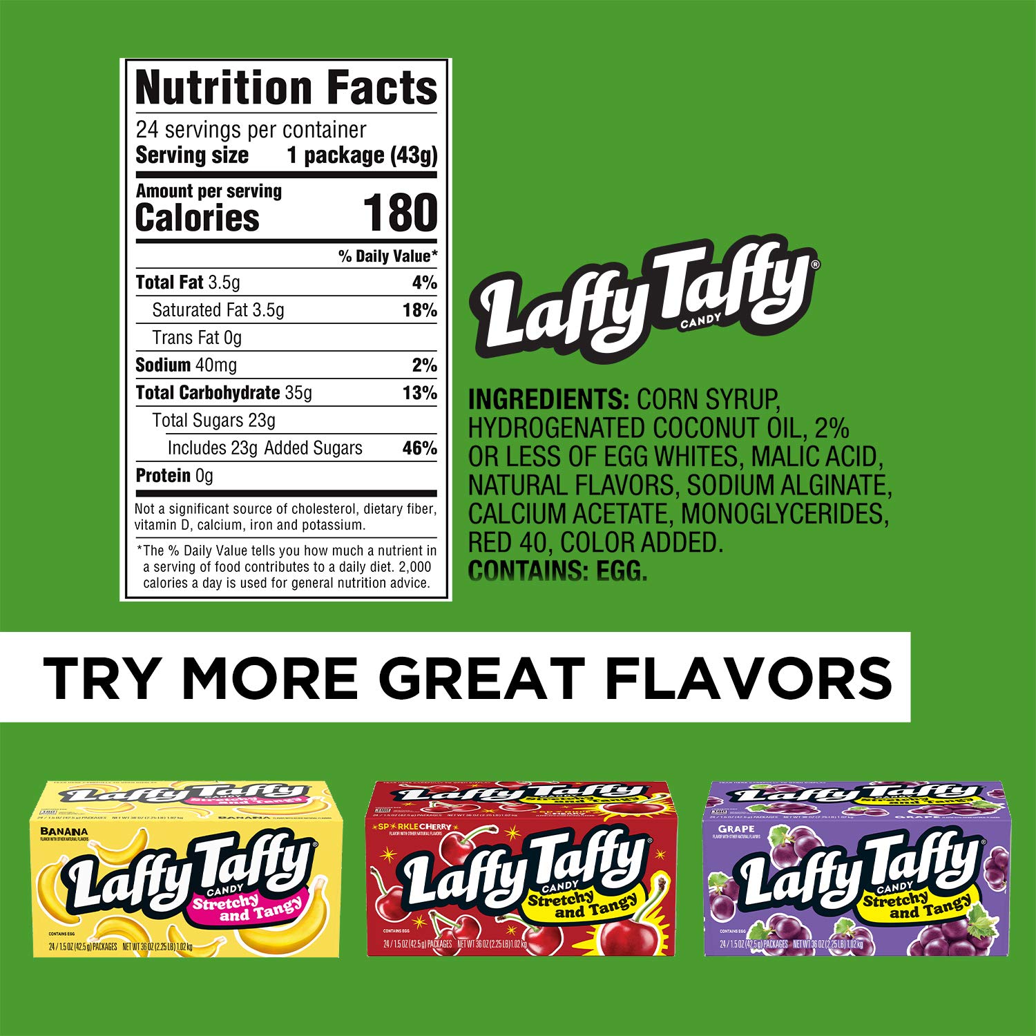 Watermelon Laffy Taffy Stretchy and Tangy Candy - 36 Nepal | Ubuy