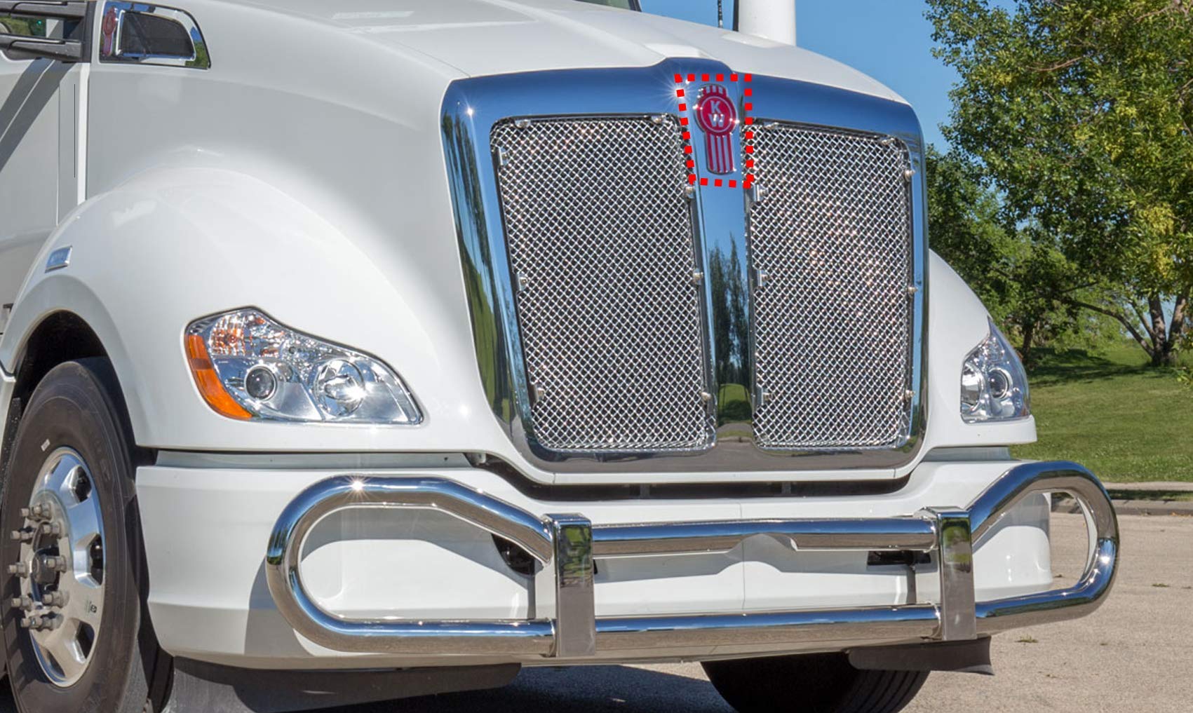 Hood Grille Logo Emblem Badge (Manufacturer number: L53-1002-10)- 2 ...