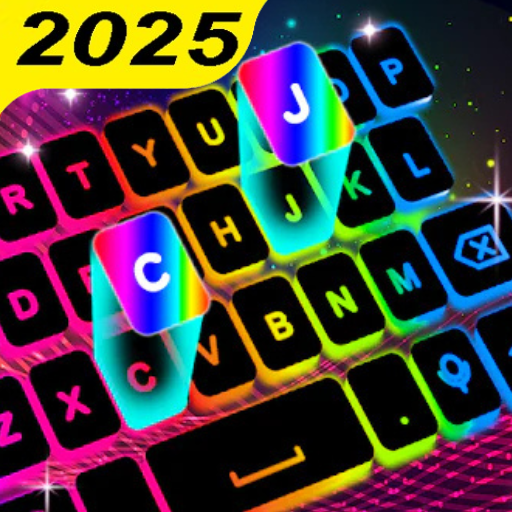 LED Keyboard for Fire Tablets & Neon LED Keyboard Fonts - App on Amazon ...