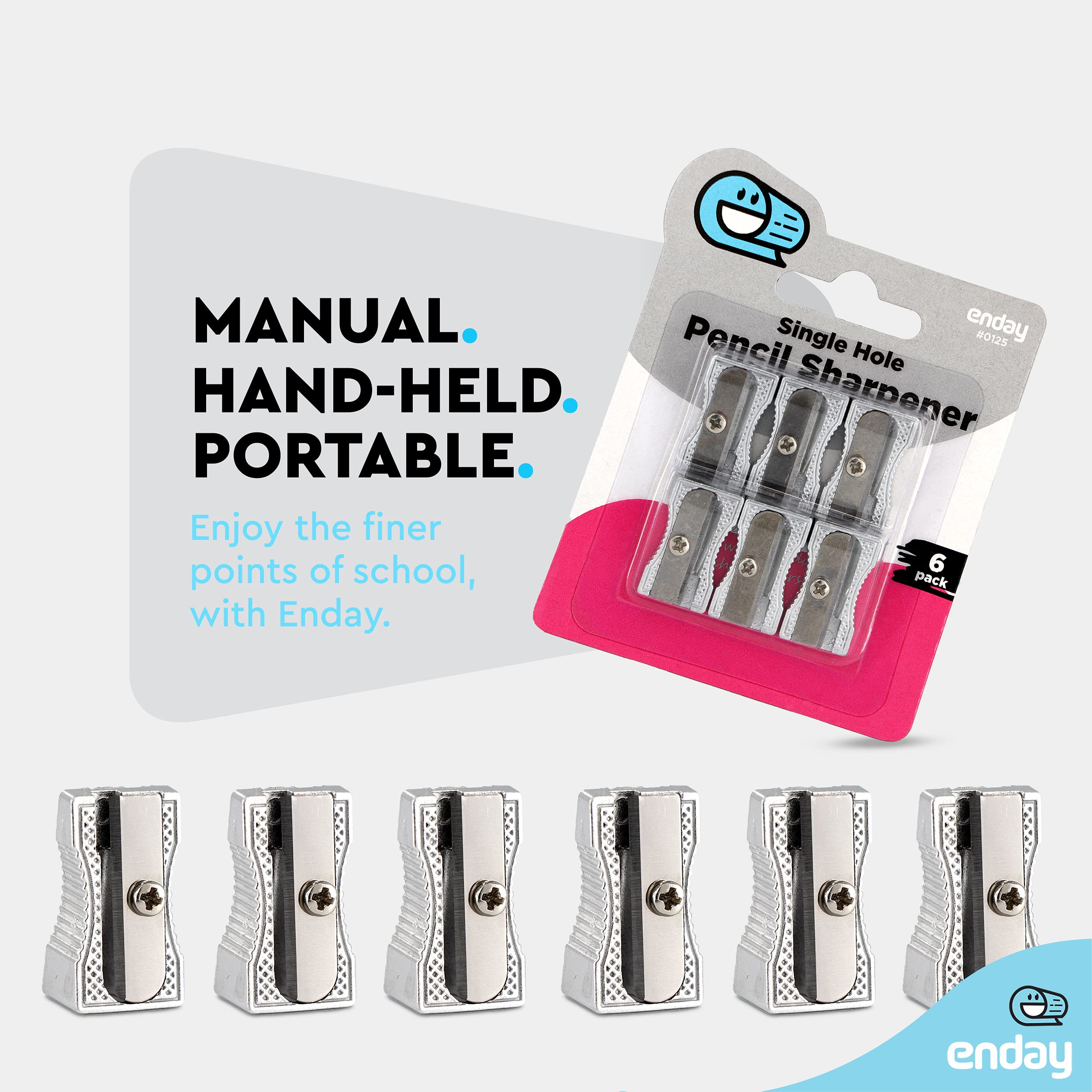 Snapklik.com : Pencil Sharpener Single Hole Manual, Small Handheld ...