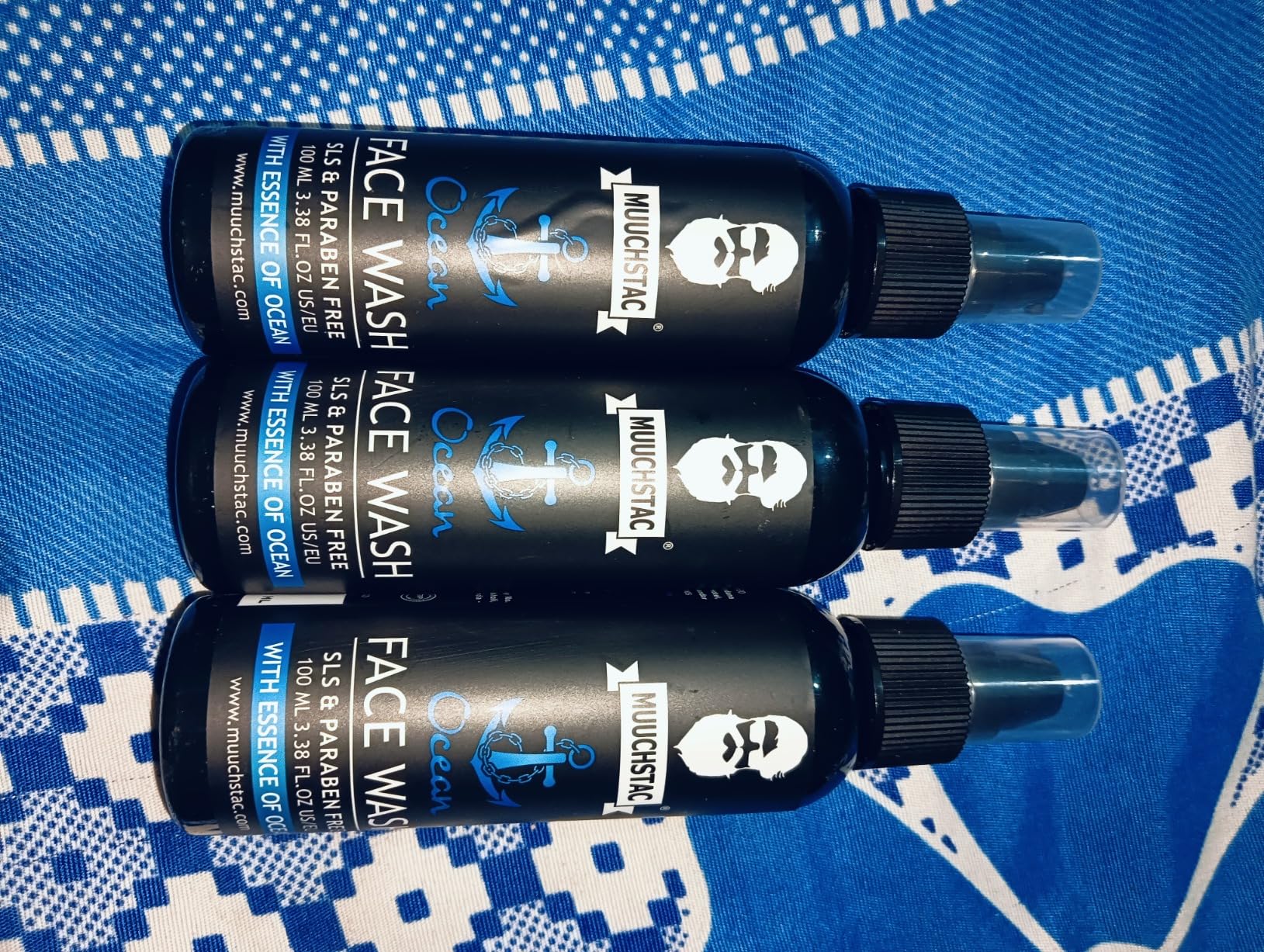 Muuchstac Ocean Face Wash for Men | Fight Acne & Pimples, Brighten Skin ...