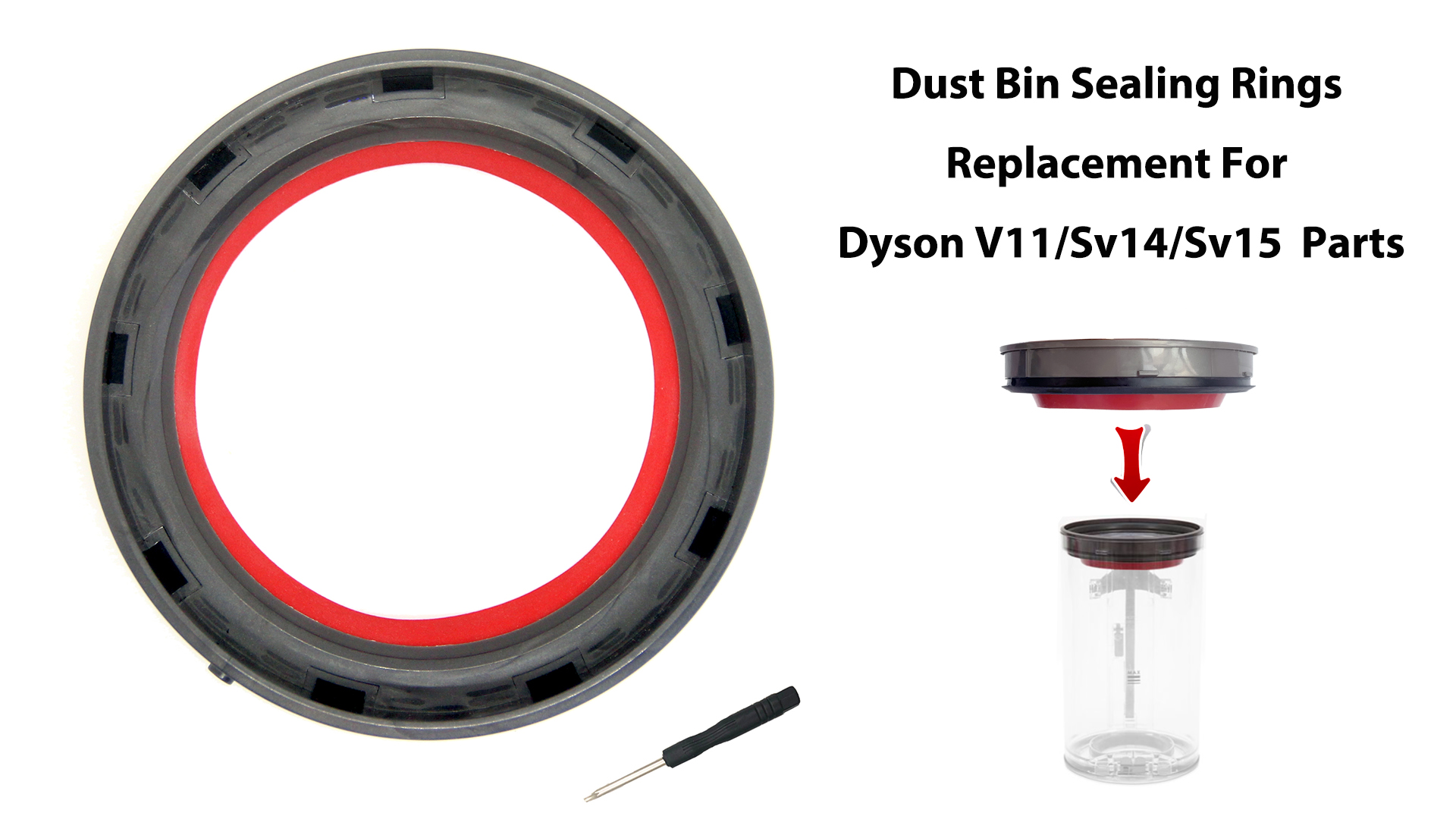 Watch Sealing Rings 970050-01 for Dyson V11/Sv14/Sv15 Vacuum Parts on ...