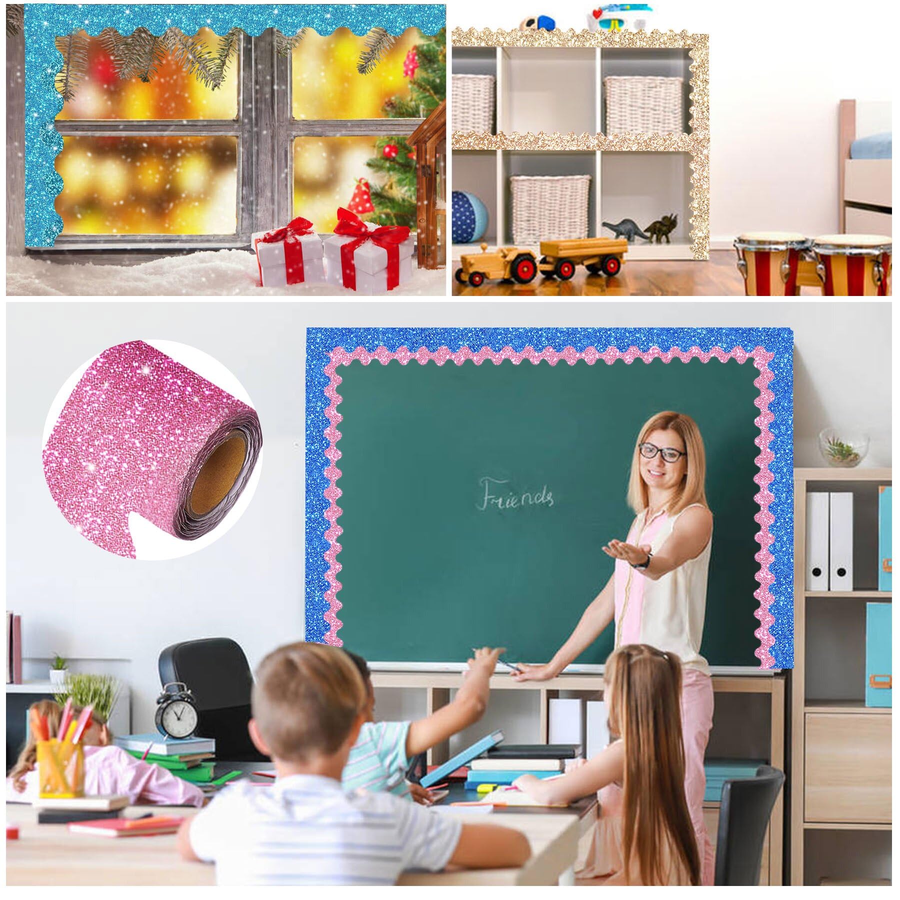 Composition Notebook Bulletin Board Paper Reduced!VOYOAO Bulletin Board ...