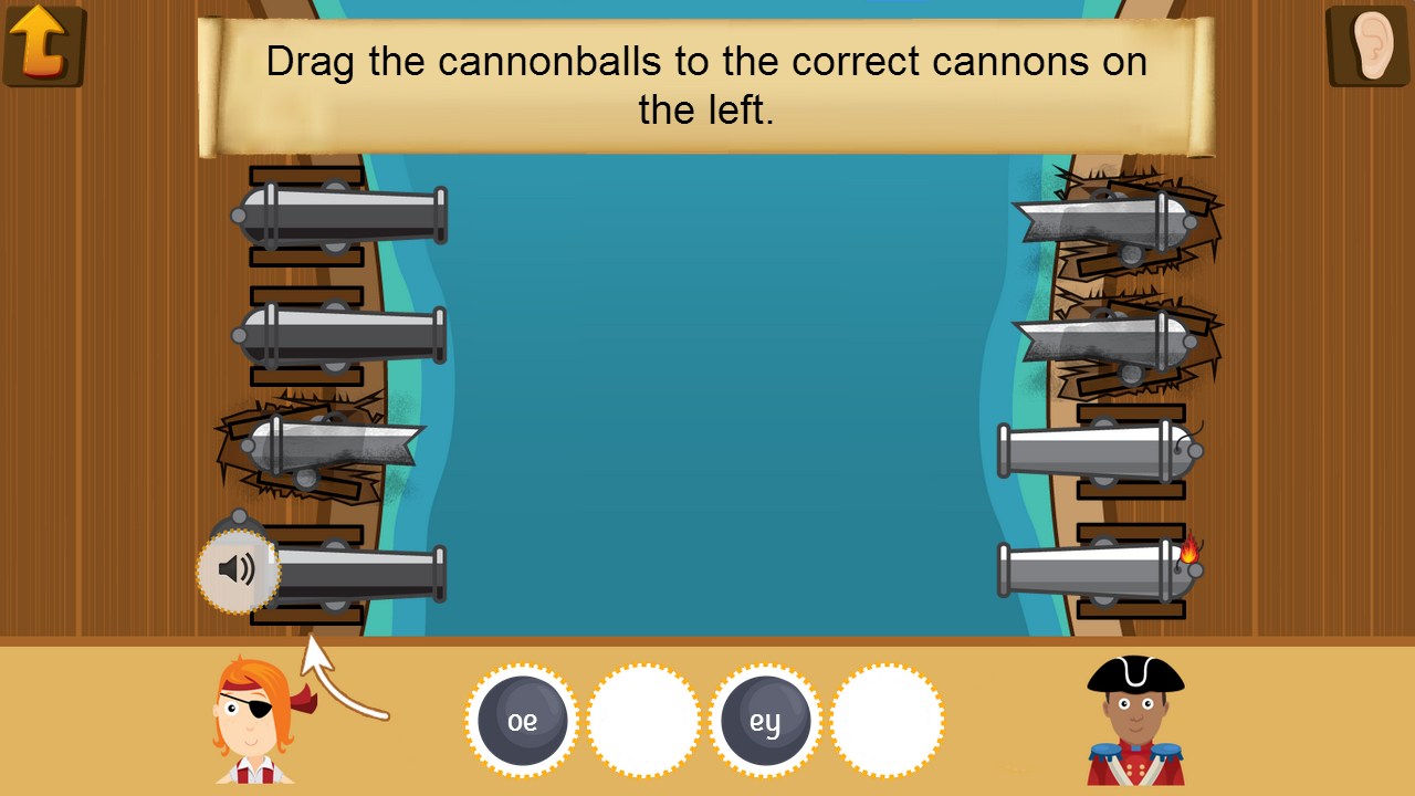 Pirate Phonics 2 : Kids learn to read!-Amazonアプリストアのアプリ