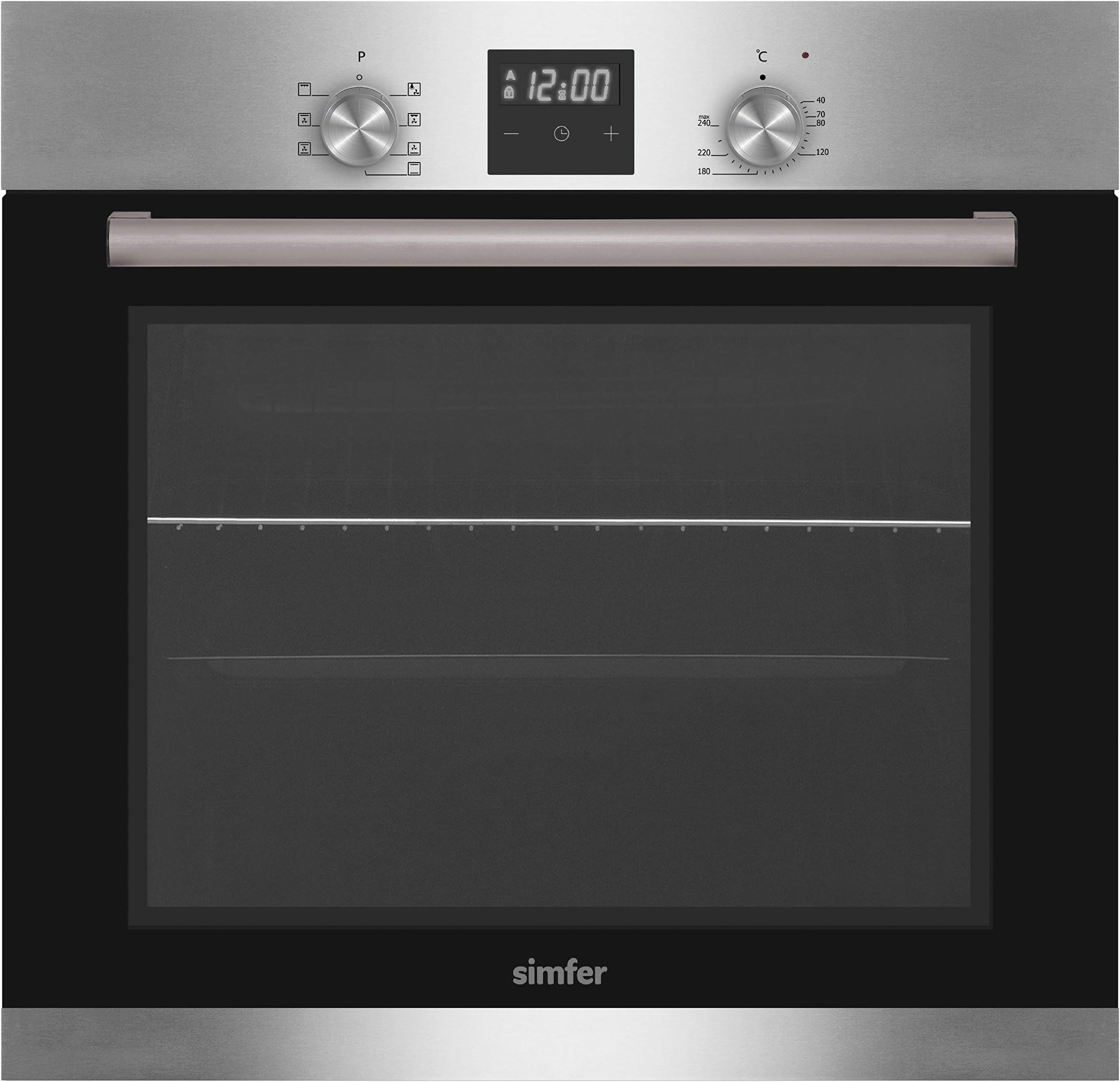 Simfer built-in oven, 60 cm, SMF-BO 6029, 60 l, 7 functions, 2-way ...