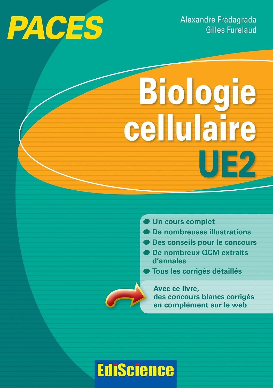 Amazon.com: Biologie cellulaire-UE2 PACES: Manuel, cours + QCM corrigés ...