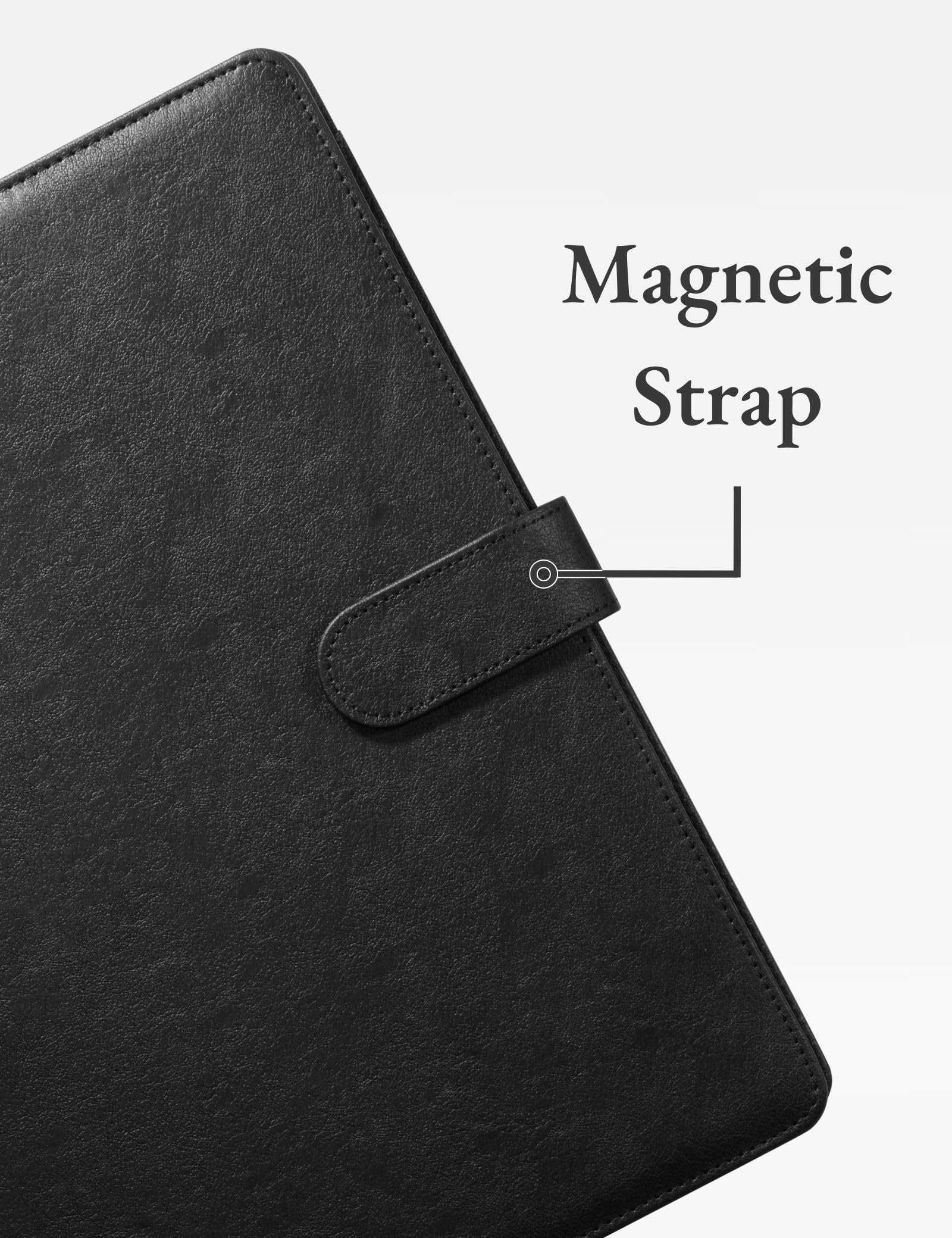 Snapklik.com : Mymazn Padfolio Portfolio Folder, Faux Leather Interview ...