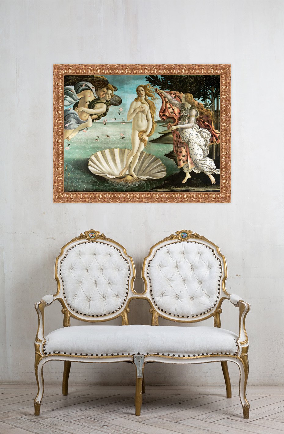Spessore 38 Mm Quadro Su Tela La Nascita Di Venere Di Botticelli ...