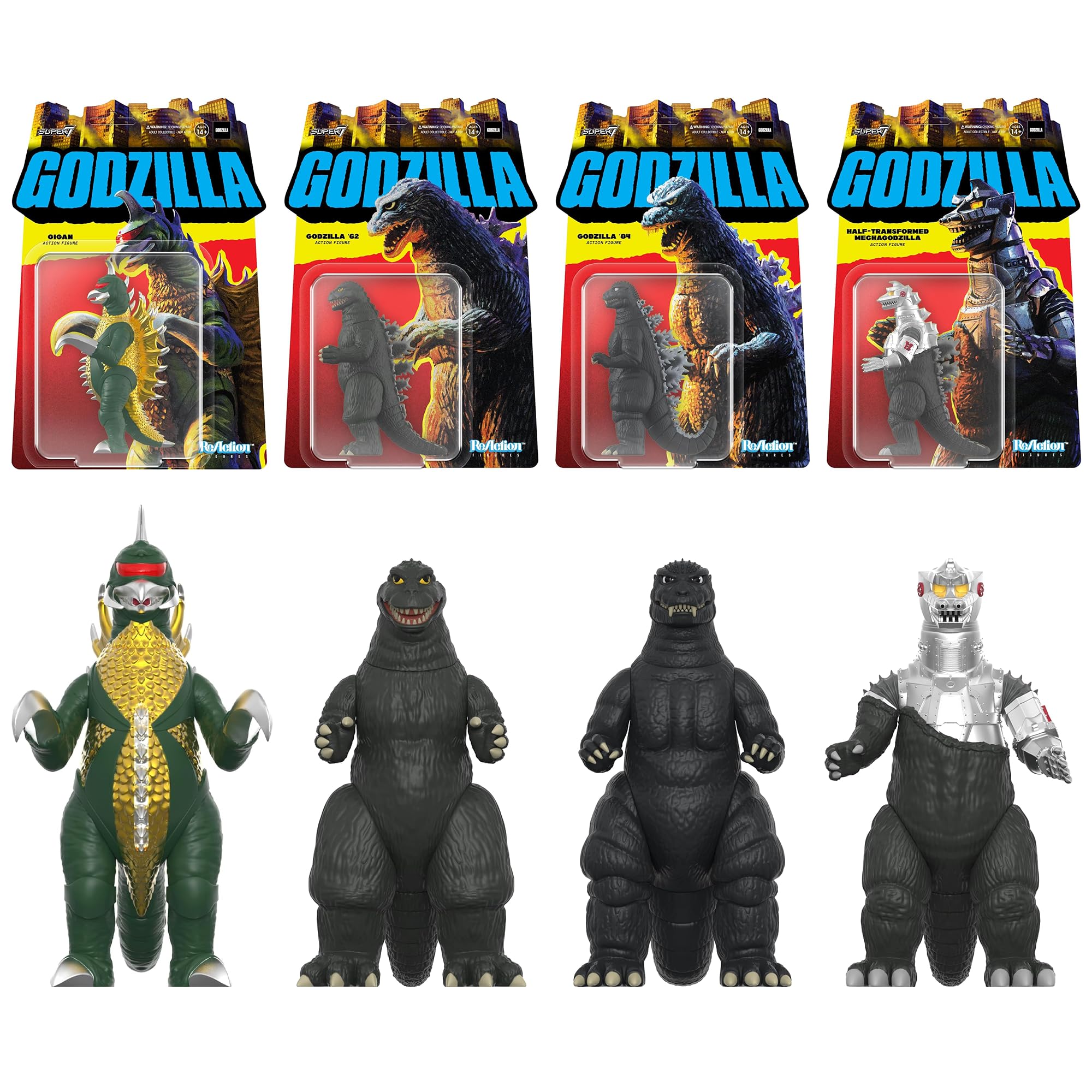 Snapklik.com : Super7 Toho Godzilla Gigan, Mechagodzilla