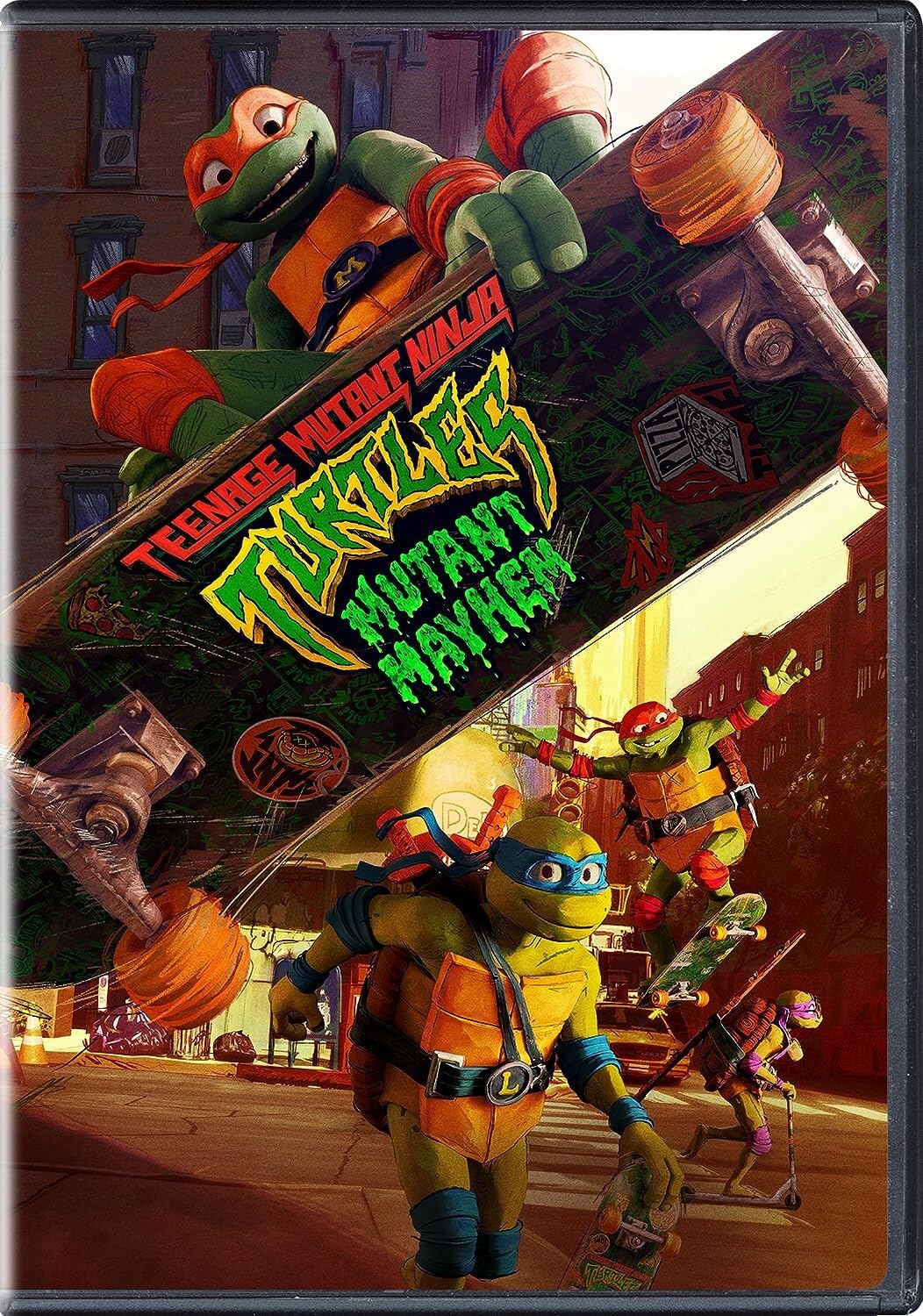 Amazon.com: Teenage Mutant Ninja Turtles: Mutant Mayhem [DVD] : Ice ...