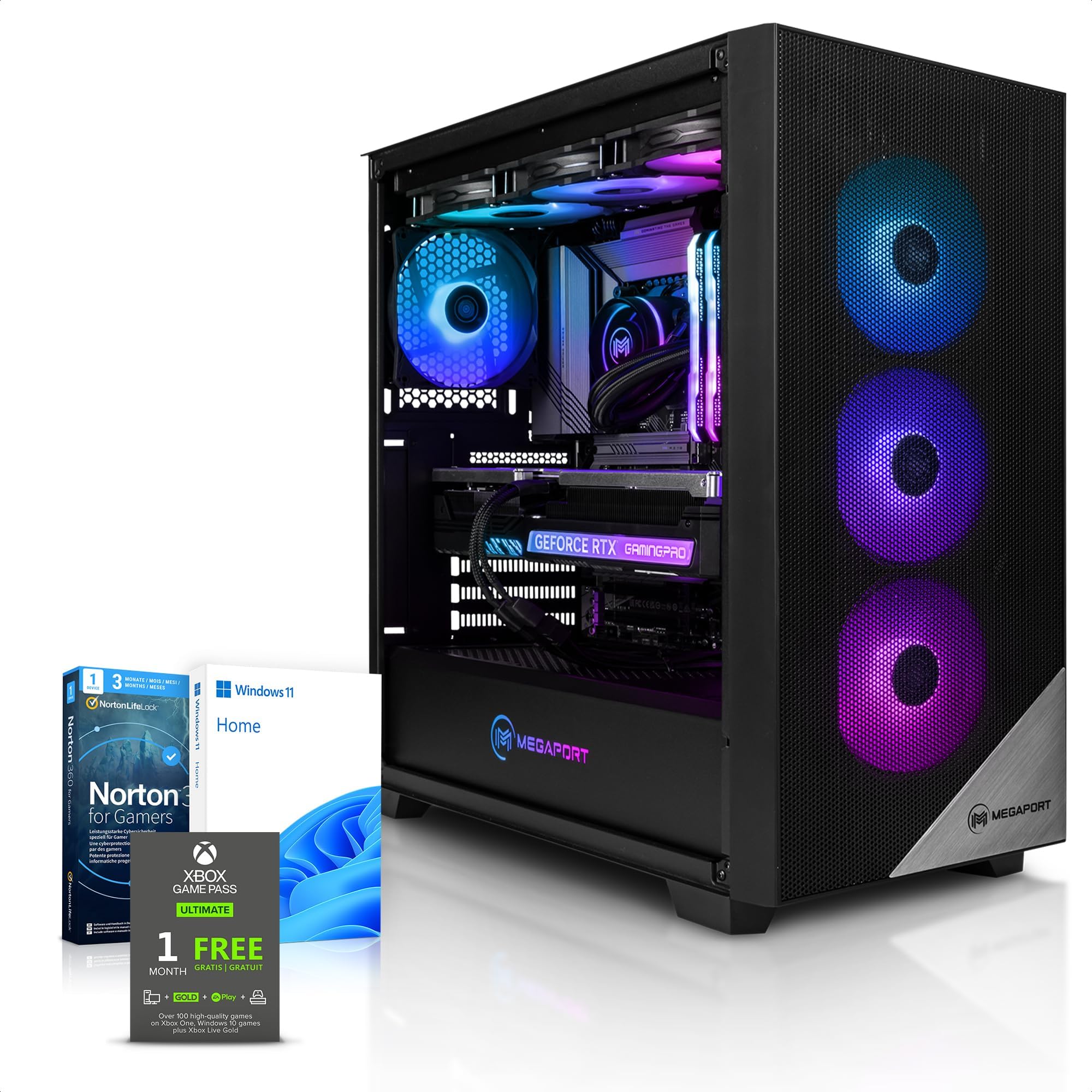 Megaport High End Gaming PC Pegasus Intel Core i9-12900KF 16-Kern bis 5 ...