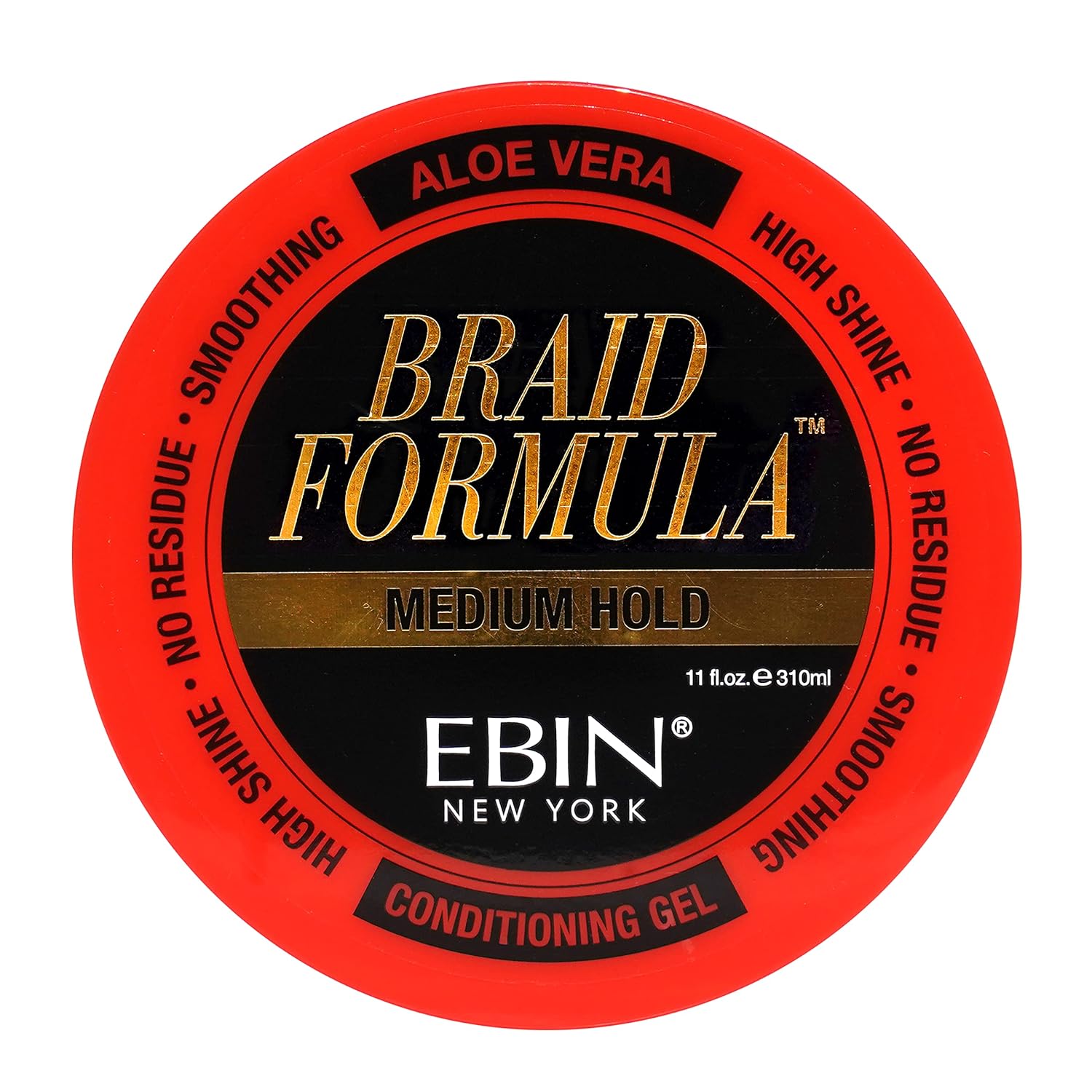 Amazon.com : EBIN NEW YORK Braid Formula Conditioning Gel, Medium Hold ...