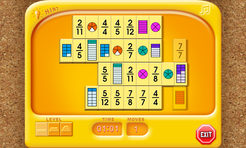 School Zone - Fraction Attraction - Ages 8+, Basic Math Fractions ...