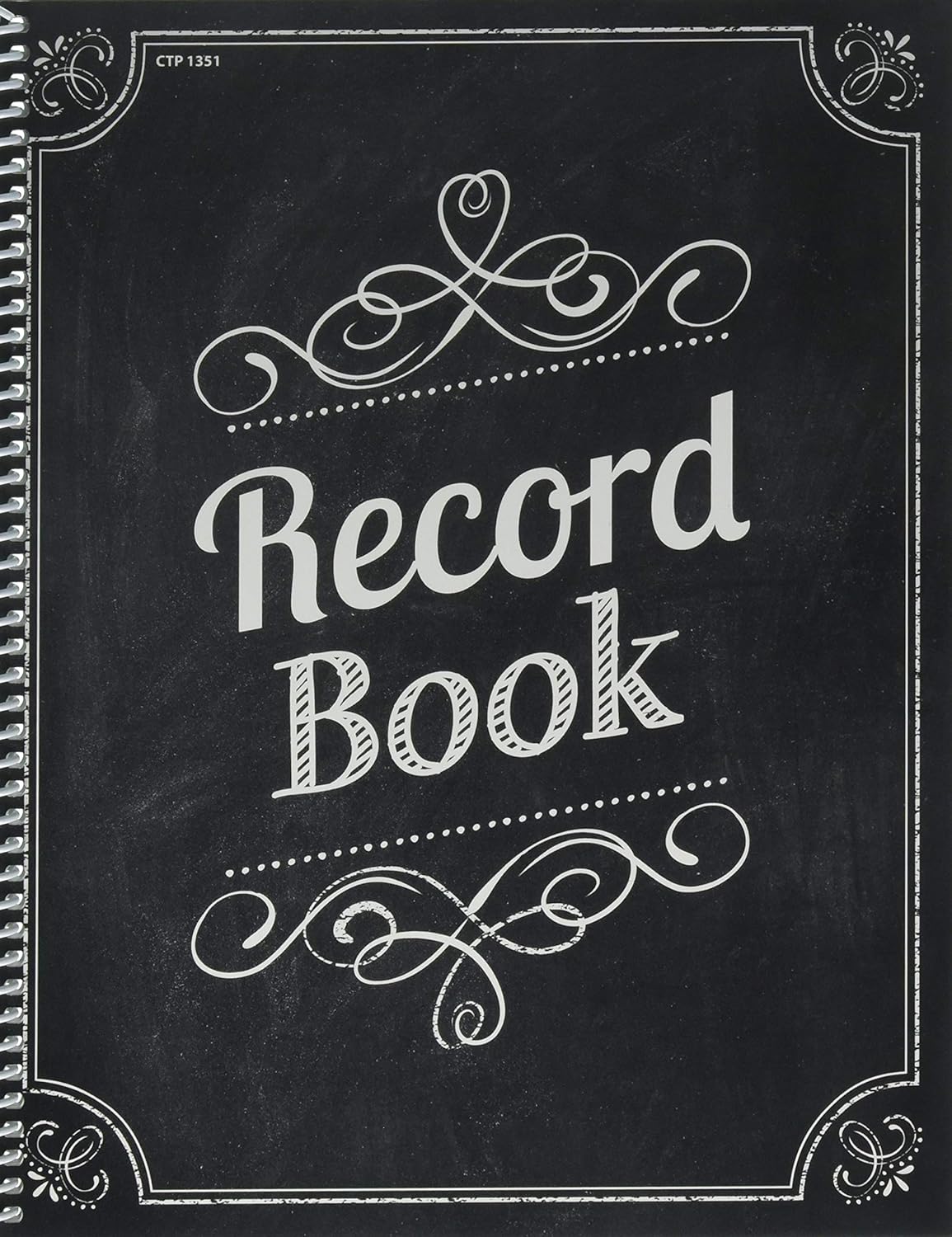 Amazon.com : Creative Teaching Press Chalk It Up! Record Book, Black ...