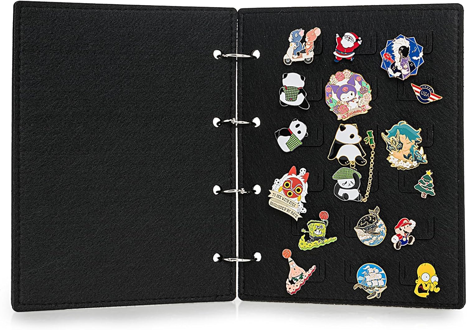 Amazon.com: ZAROXOXS Pin Collection Display Book, Pins Storage ...