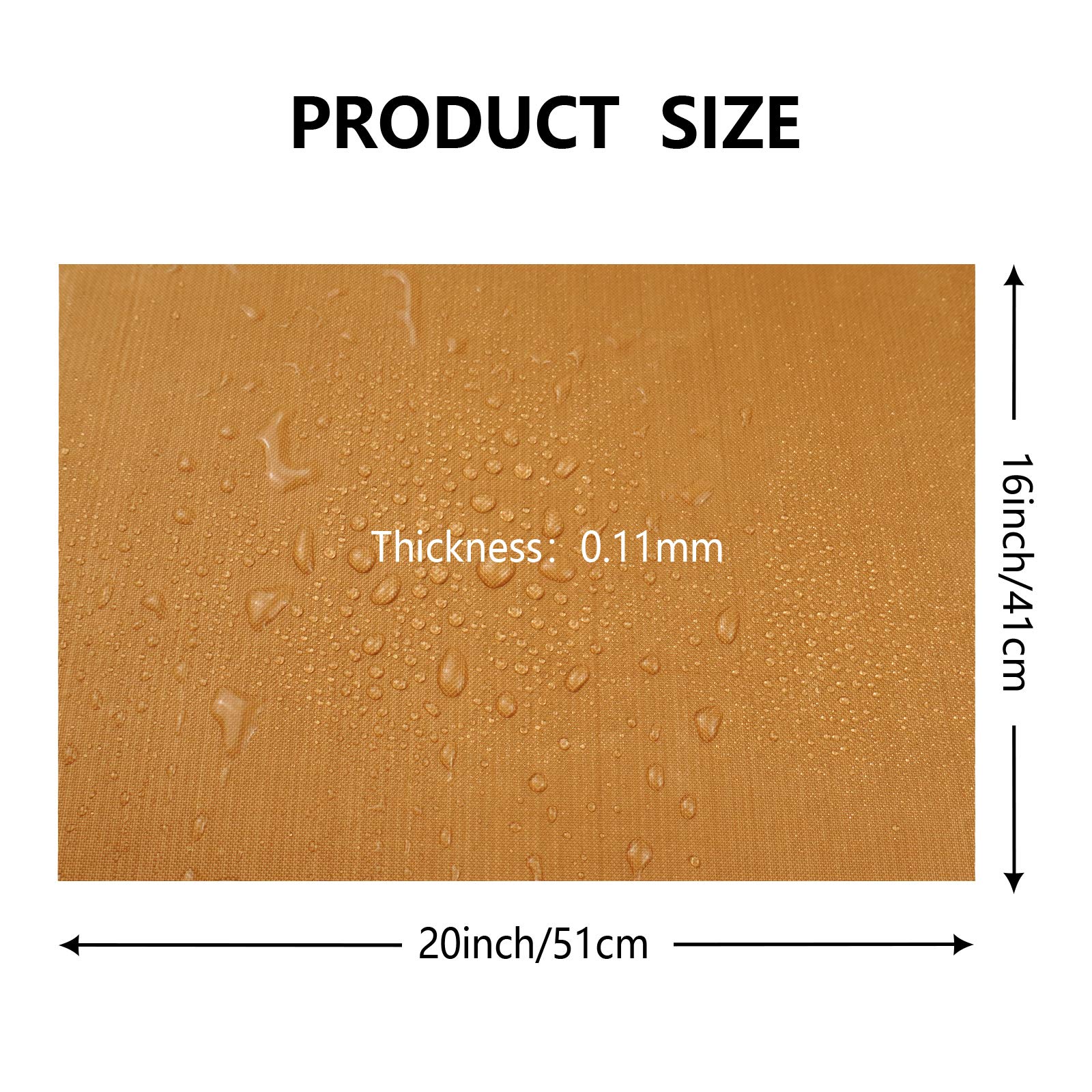 Snapklik.com : Teflon Sheet For Heat Press 10 Pack Transfer Sheet Non ...