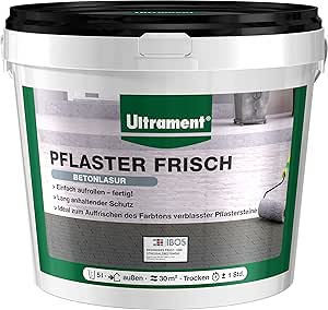 Ultrament Plaster Fresh Concrete Glaze 5 Litres : Amazon.co.uk: DIY & Tools