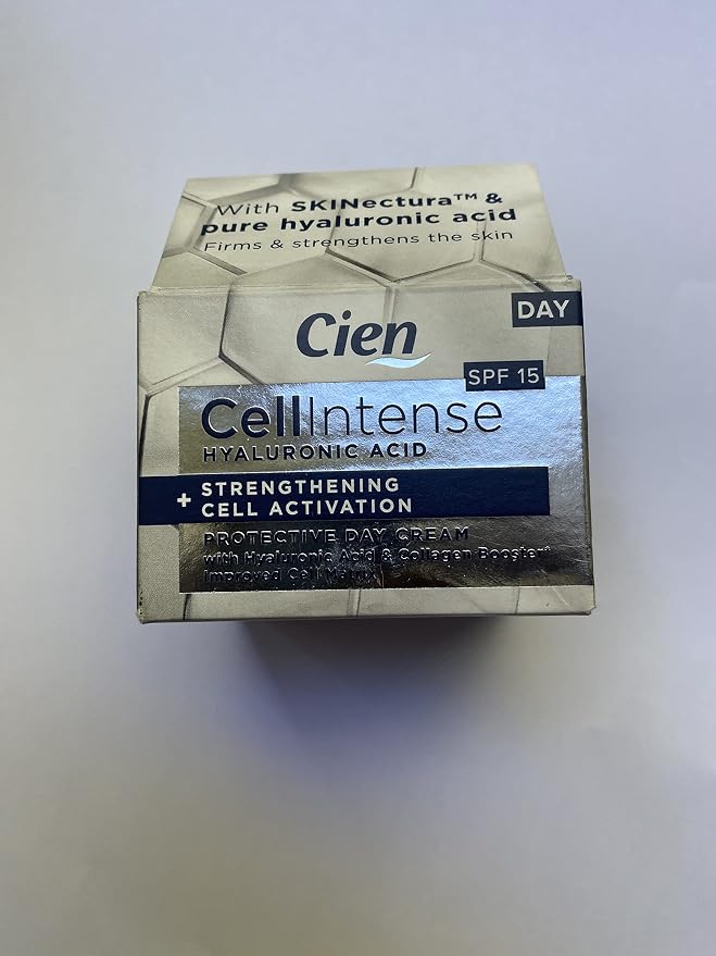 Cien CellIntense HYALURONIC ACID SPF 15 Day Cream 50ml : Amazon.co.uk ...