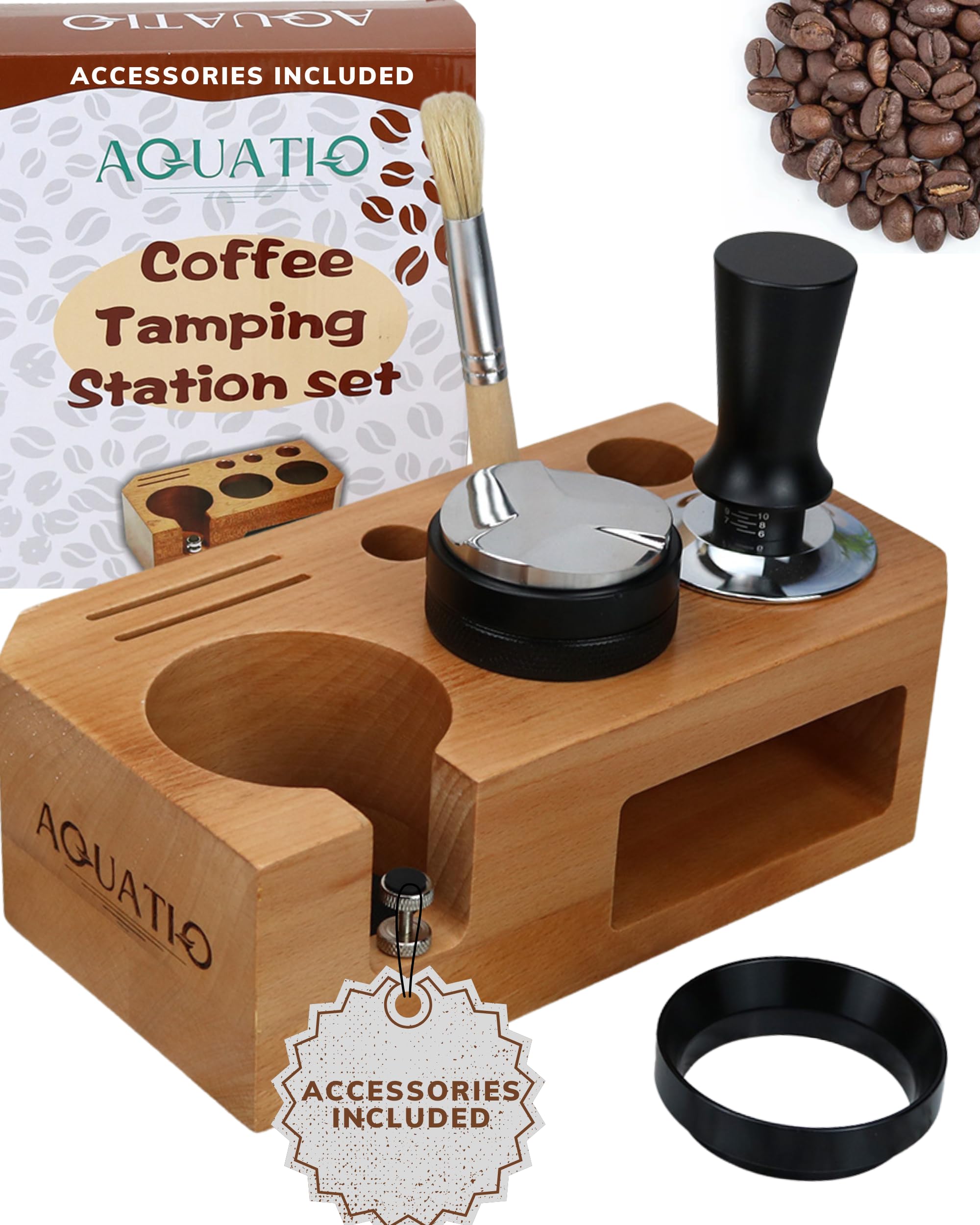 Amazon.com: 5 pack Espresso Tamping Station with Tools includes Coffee ...