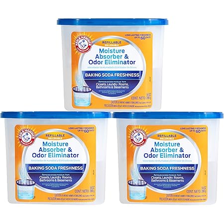 Amazon.com - Arm & Hammer Moisture Absorber & Odor Eliminator 14oz Tub ...