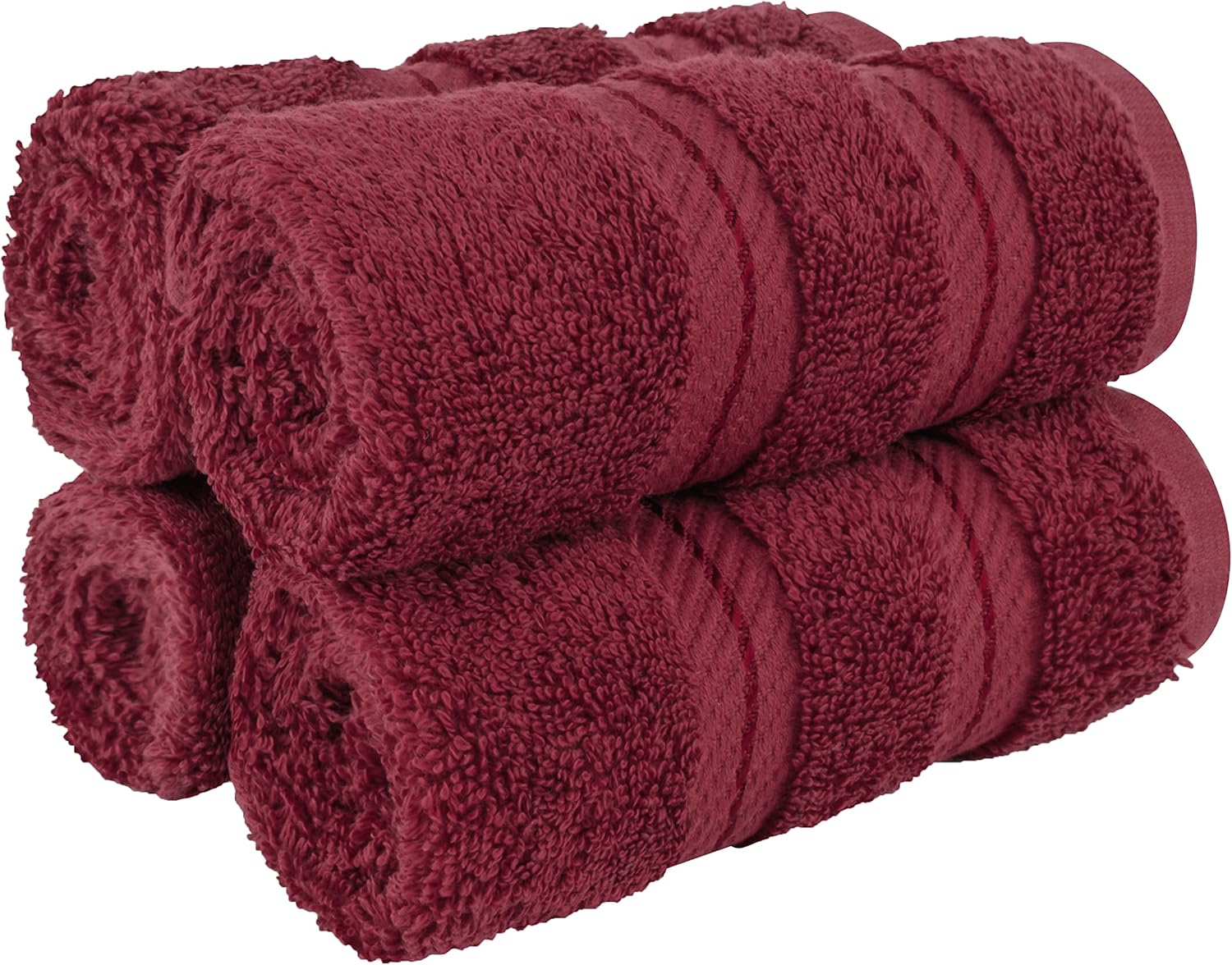 Amazon.com: American Soft Linen Luxury Washcloths for Bathroom, 600 GSM ...