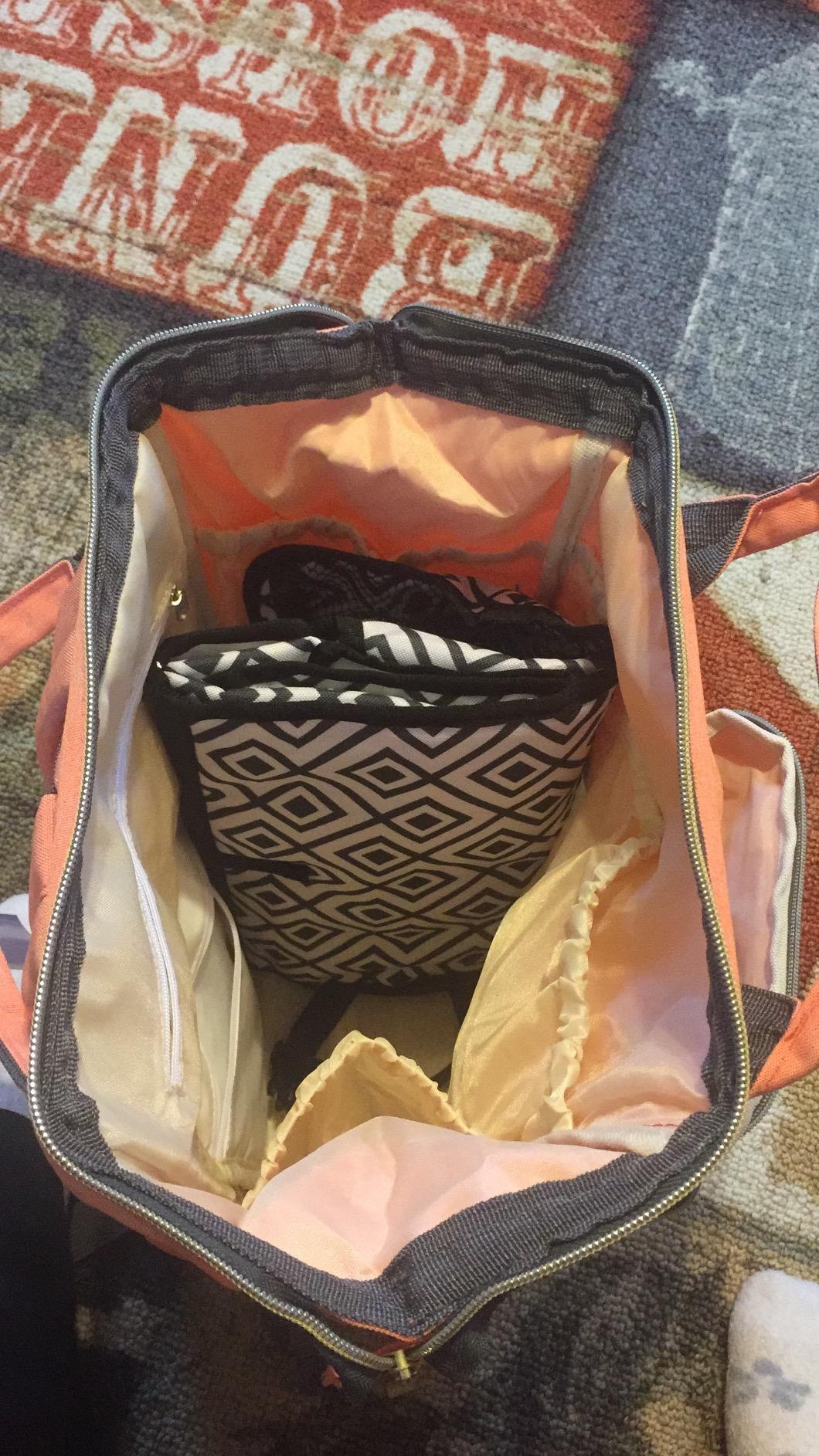 Amazon.com: Portable Changing Pad for Diaper Bag w/ Head Pillow, Travel ...