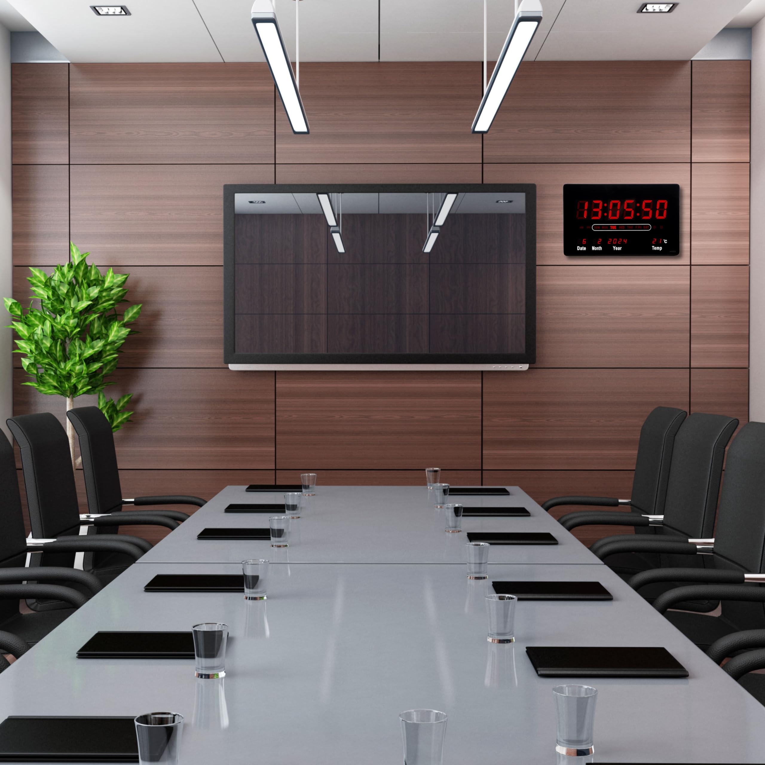 Commercial Digital Wall Clocks Atomic Clocks | United States