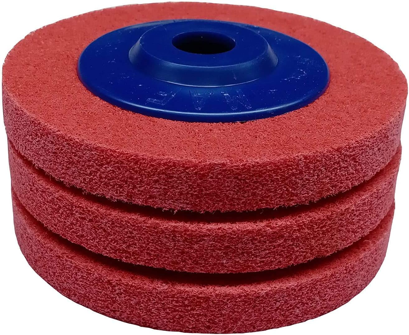 Generic Nylon fiver bugging disc 4 inch polishing pad abrasive, paint ...