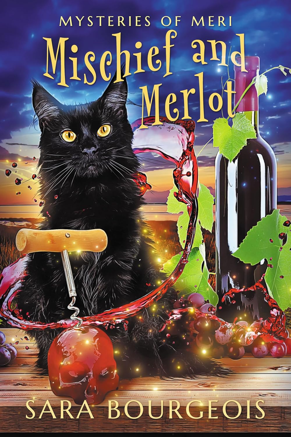 Amazon.com: Mischief and Merlot: Mysteries of Meri (Familiar Kitten ...