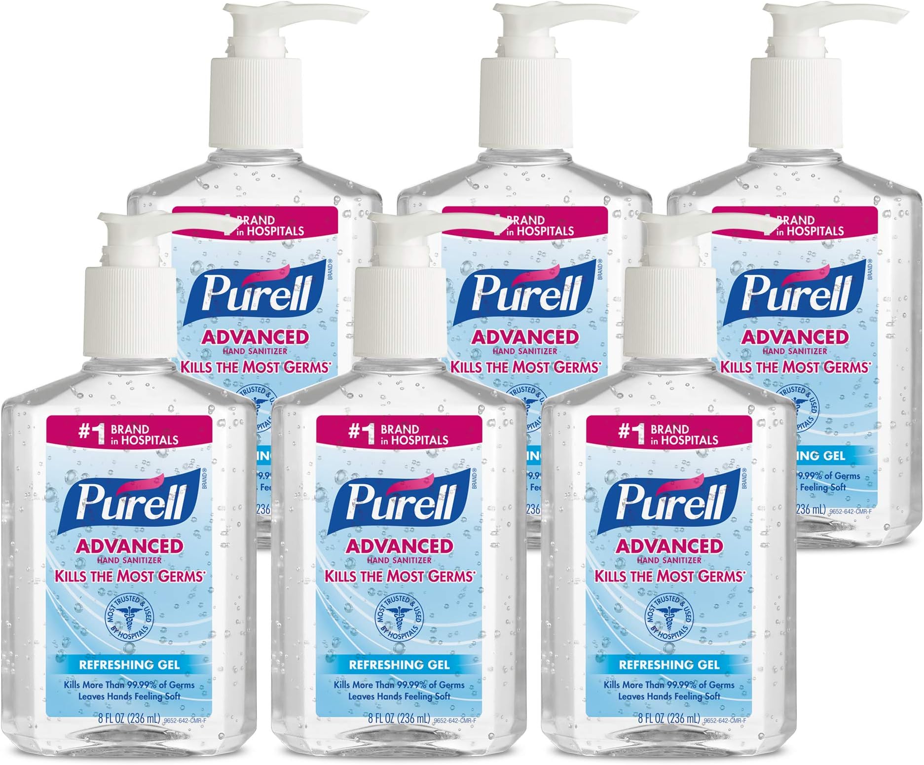 Amazon.com : Purell Advanced Refreshing Gel Hand Sanitizer, 1 Oz, Clean ...