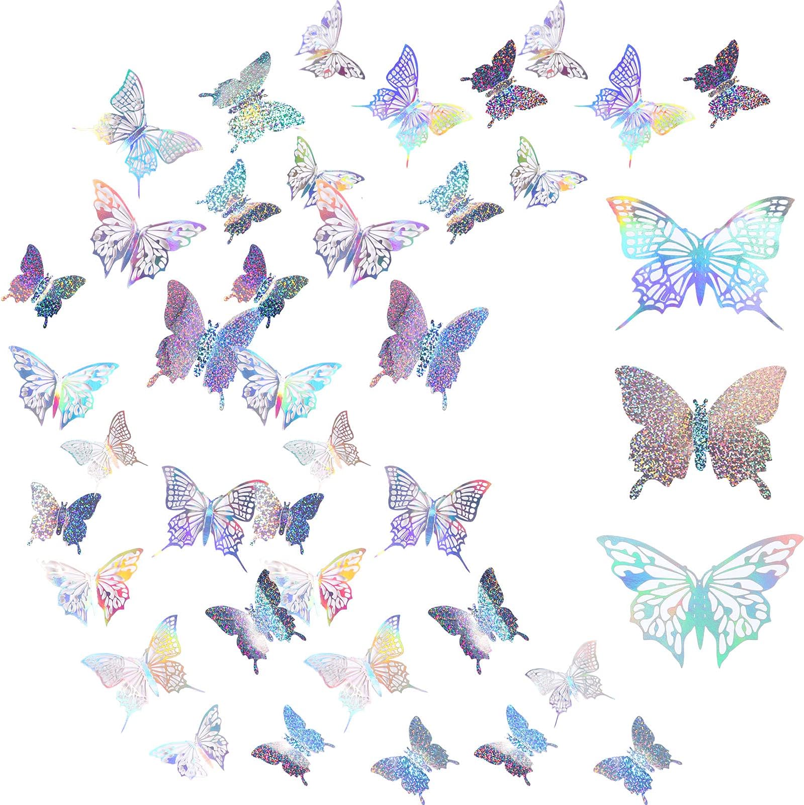 Amazon.com: Believe in Yourself Inspirational Colorful Butterfly Wall ...