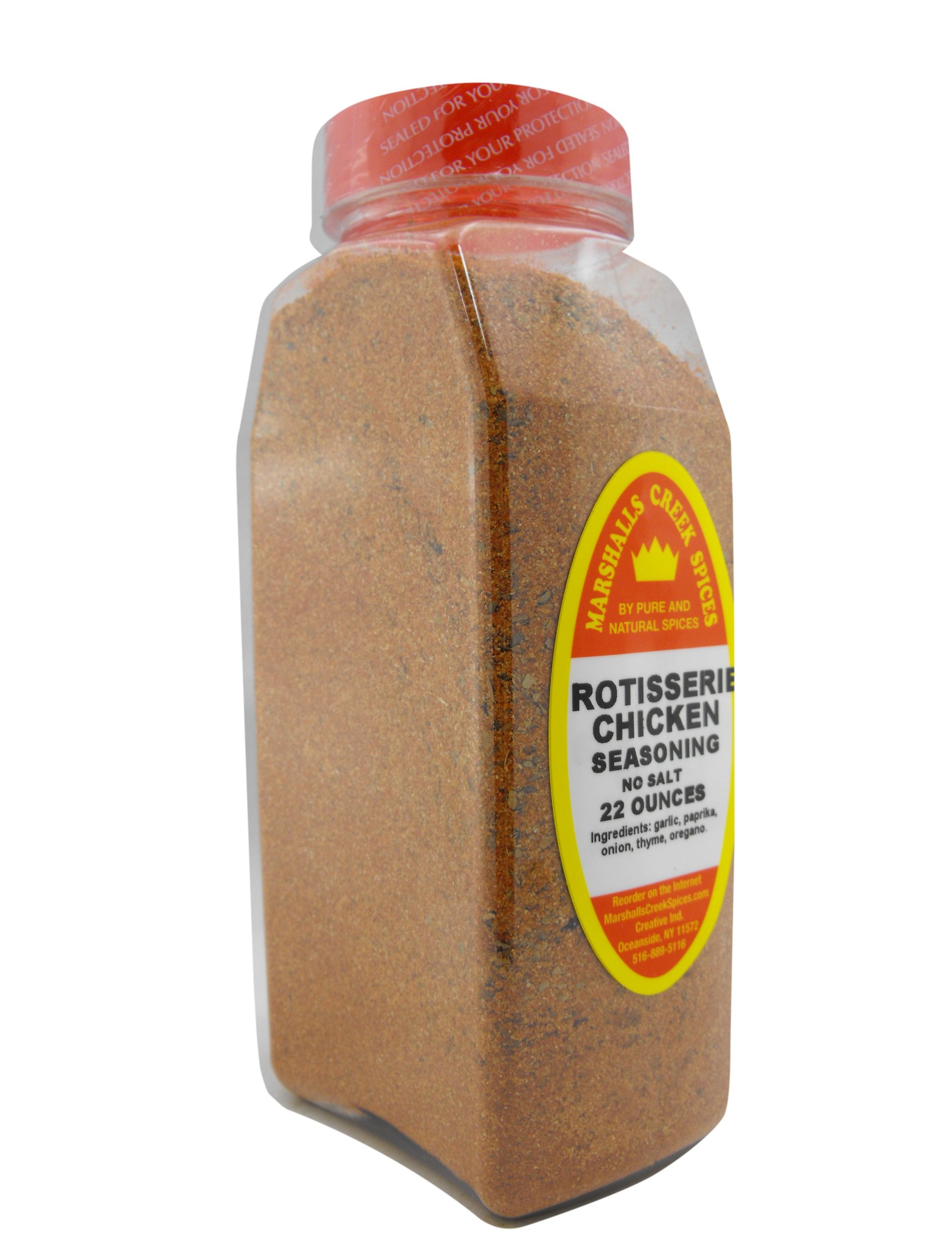 Amazon.com : Marshalls Creek Spices XL Rotisserie Chicken No Salt ...