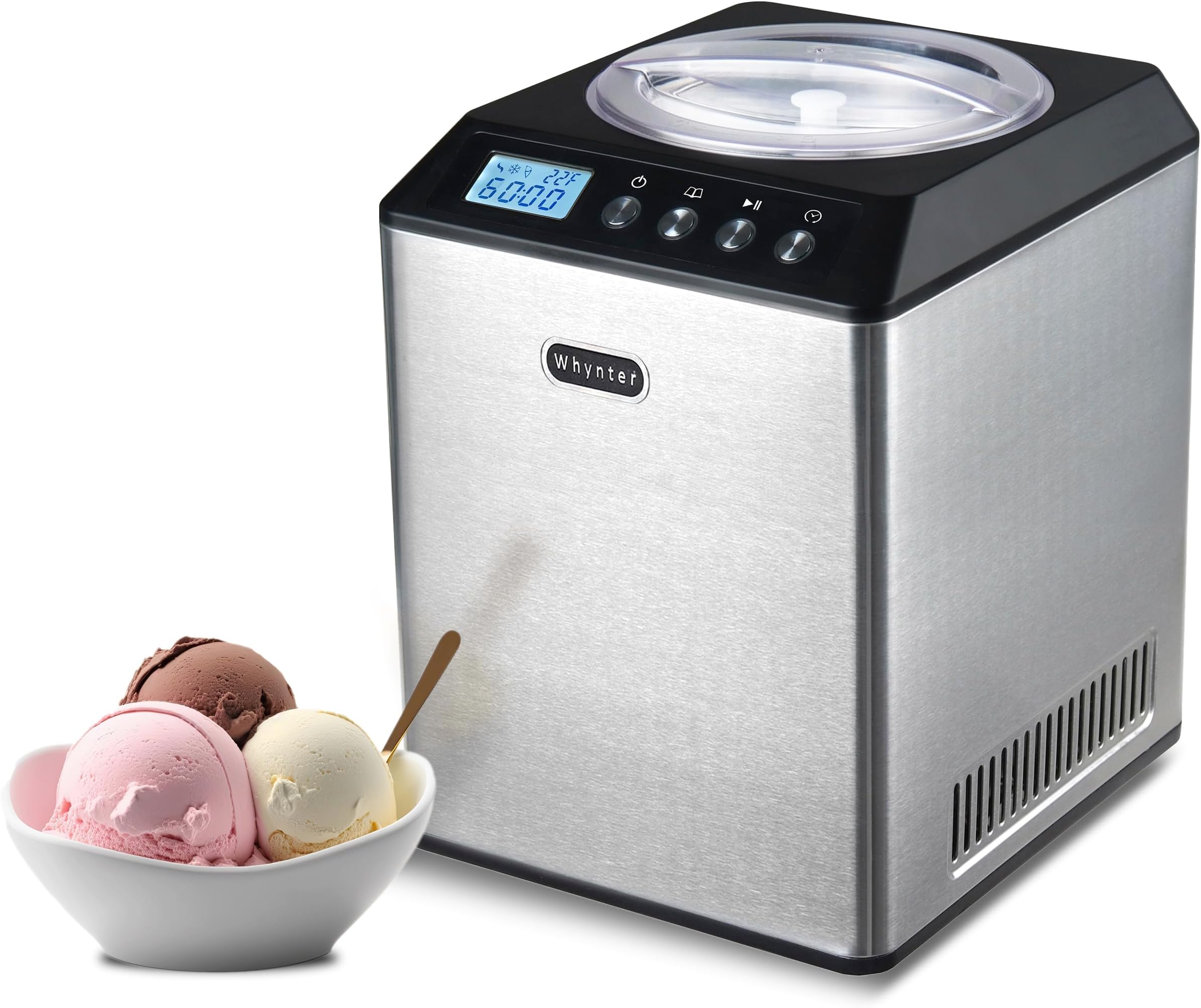 Amazon.com: Cuisinart Ice Cream Maker Machine, 1.5 Quart Mix It In Soft ...
