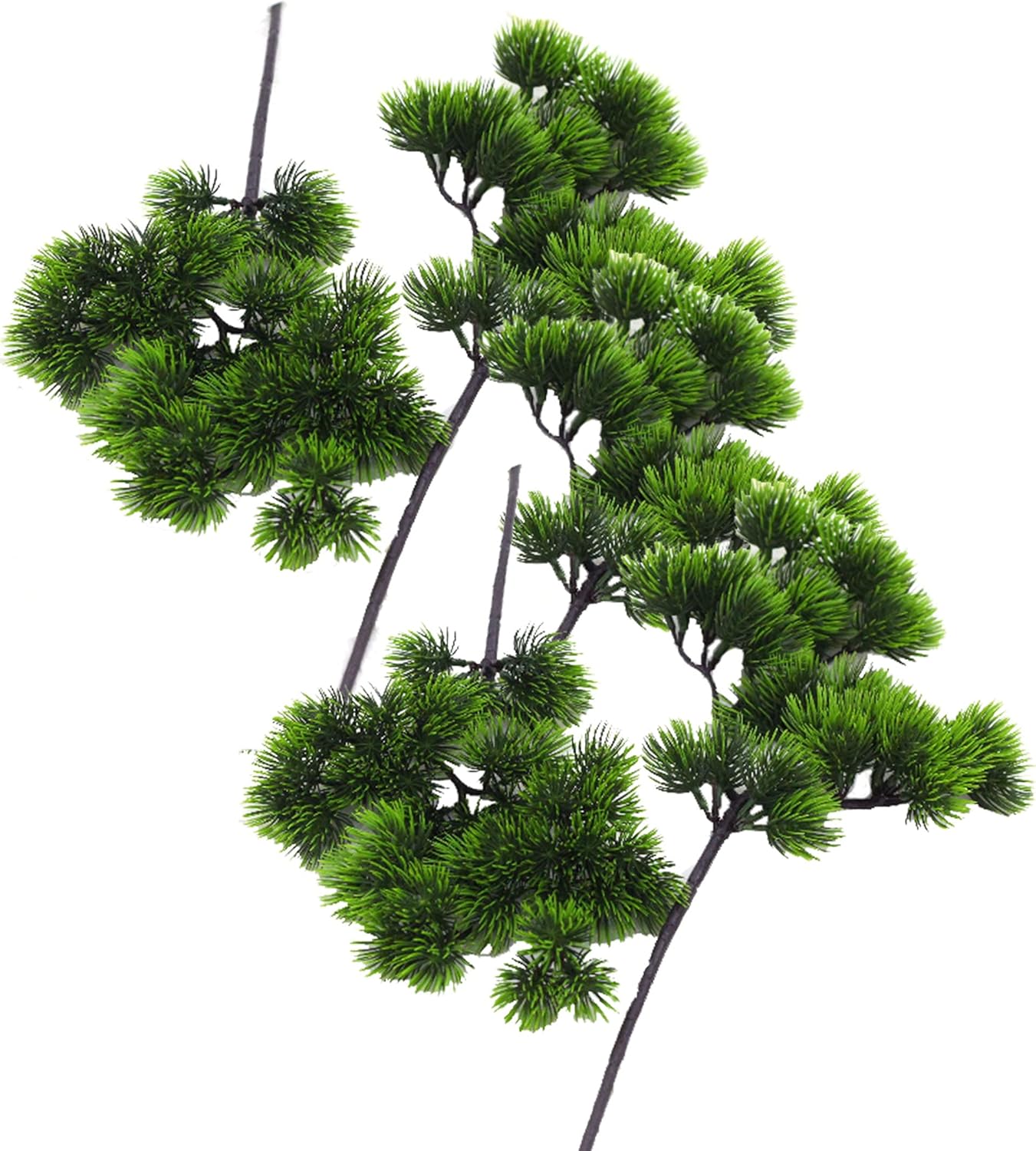 Amazon.com: Yesier Mistari 5 Pack Artificial Pine Needles Pine Branches ...