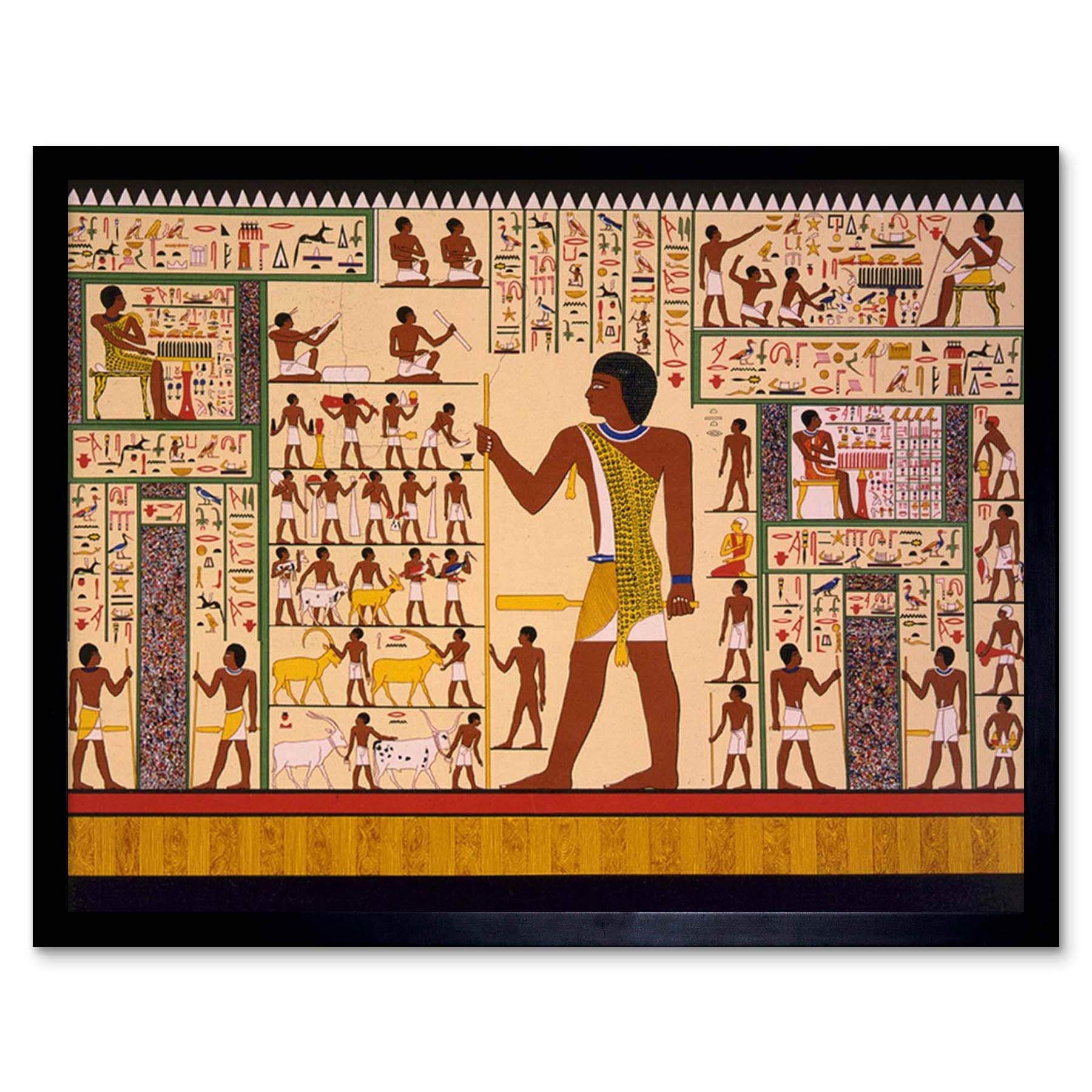 Egyptian Hieroglyphics Wall Art