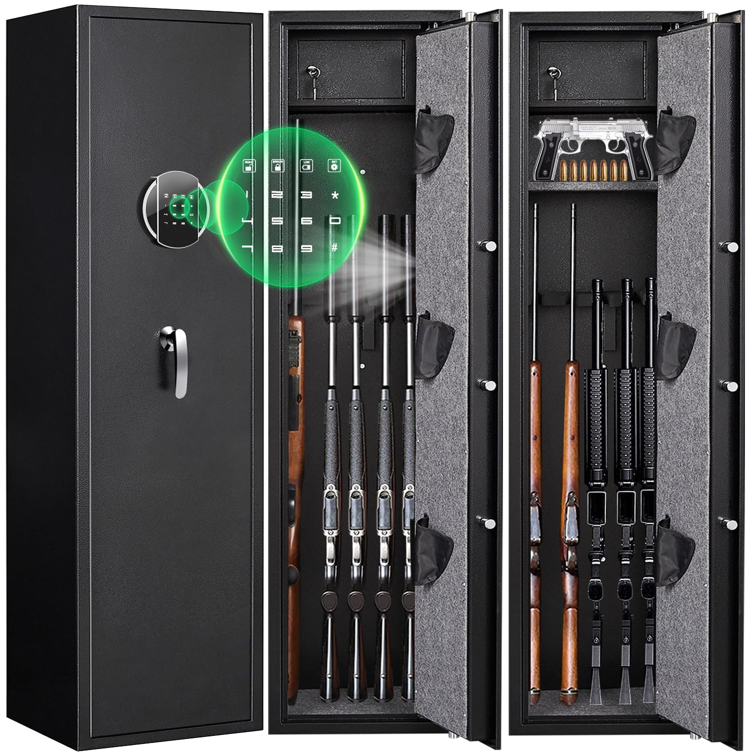 Buy kavey Safe,Digital Pas Quick Access 5-8 Storage Cabinet for s and ...