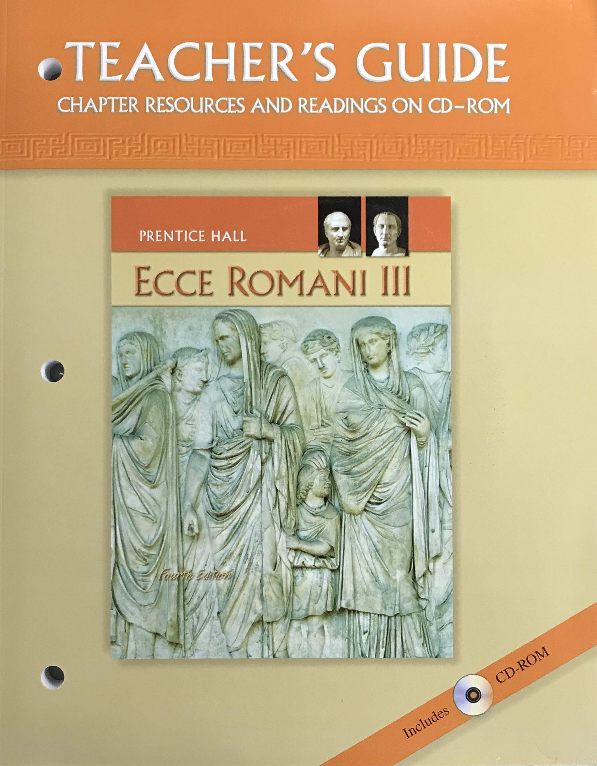 Ecce Romani III - A Latin Reading Program - Teacher's Guide(4th Edition ...
