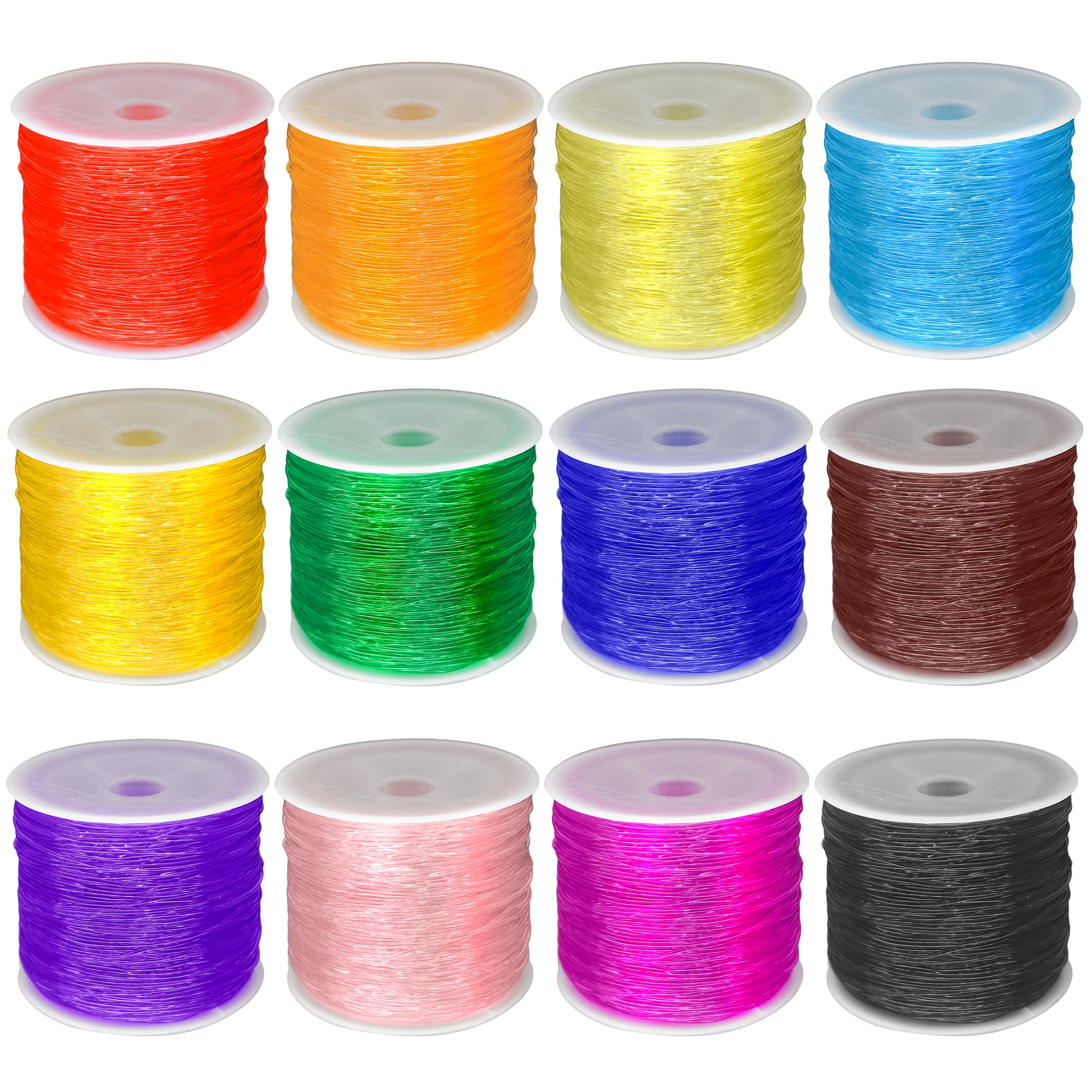 Amazon.com: ﻿FQTANJU 660 Yards 0.8 MM Elastic Crystal Tec String for ...