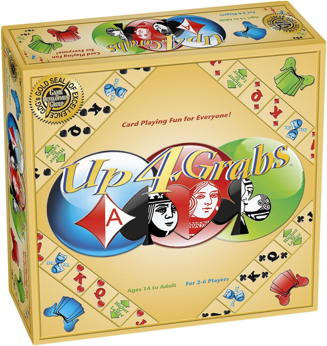 Amazon.com: Up 4 Grabs, A Game That Combines All The Fun of Playing ...