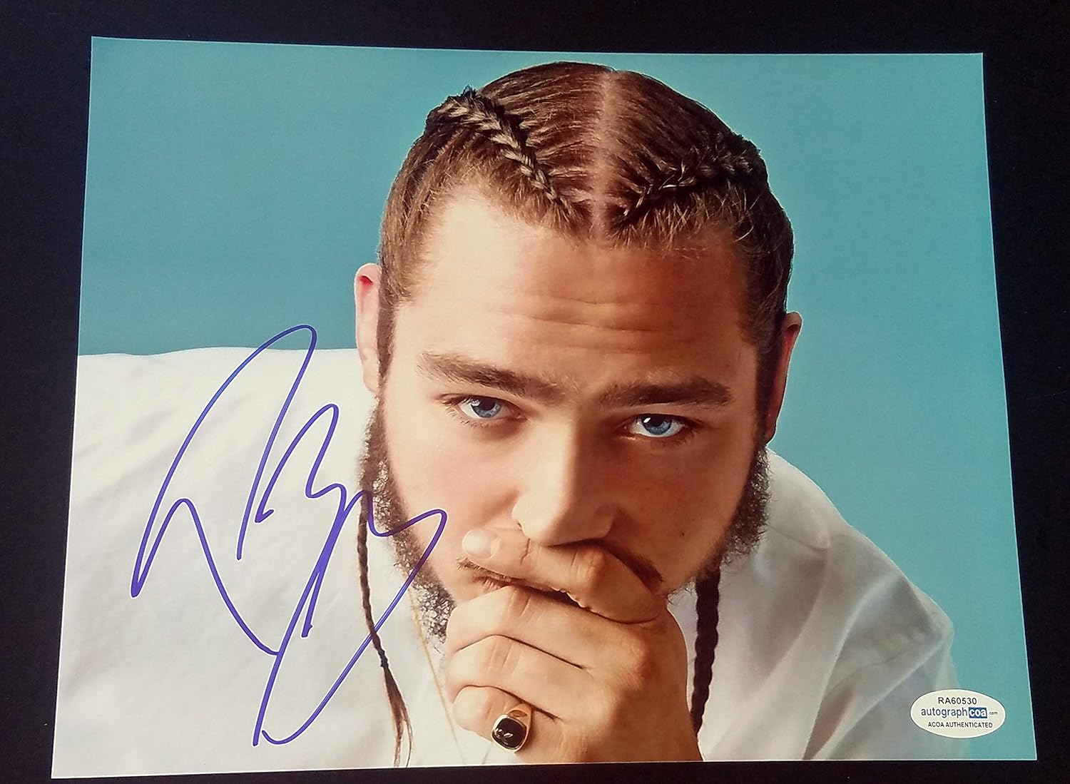 Post Malone Autographed Signed 8x10 Photo ACOA at Amazon's ...