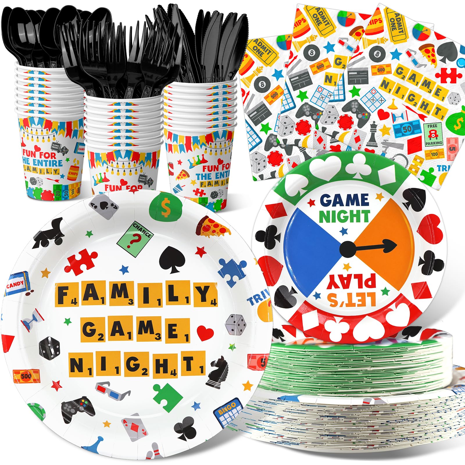 Game Night Centerpieces