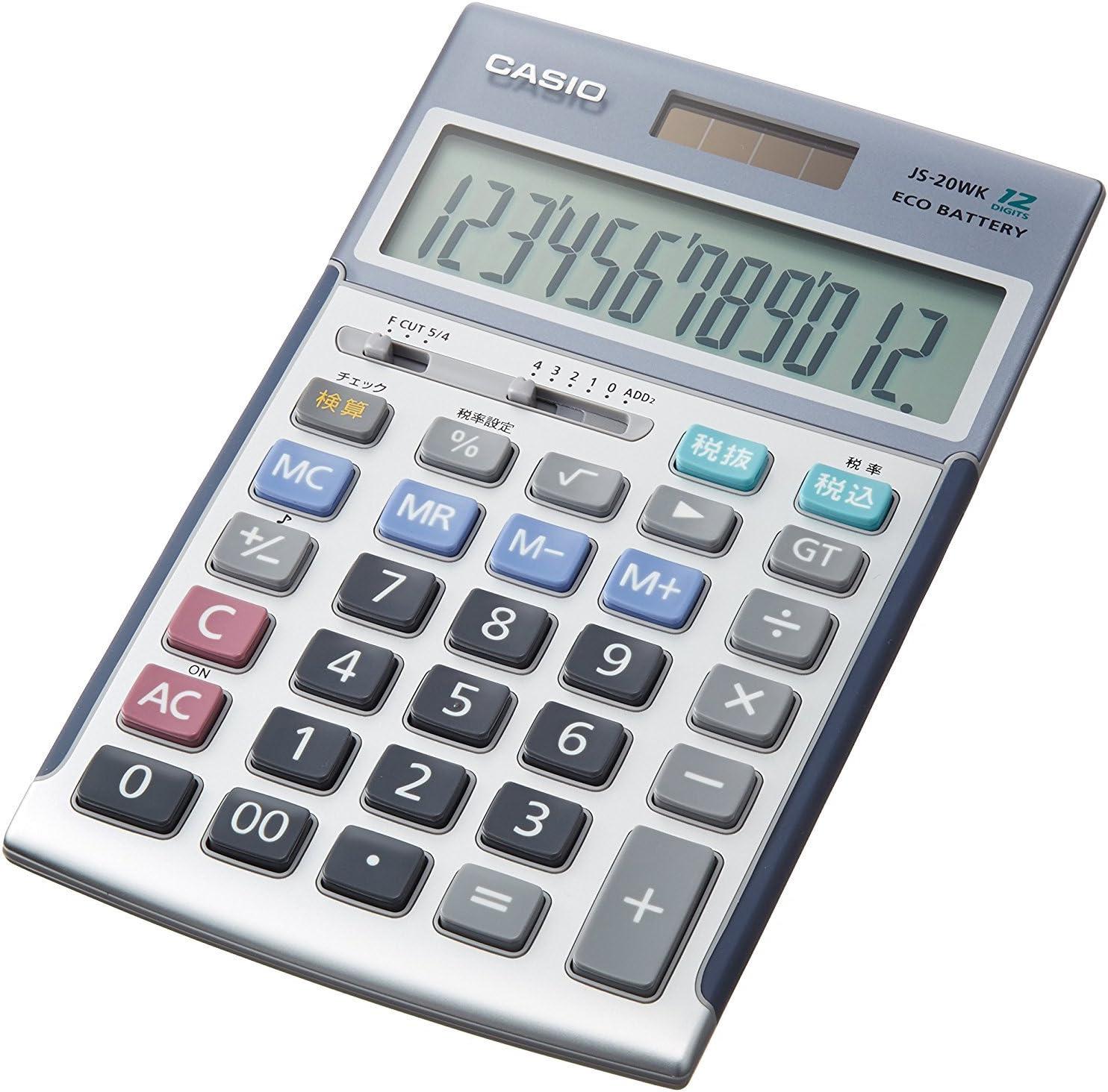 Amazon.com : Casio FC-200V-S-IH Financial Calculator : Financial ...