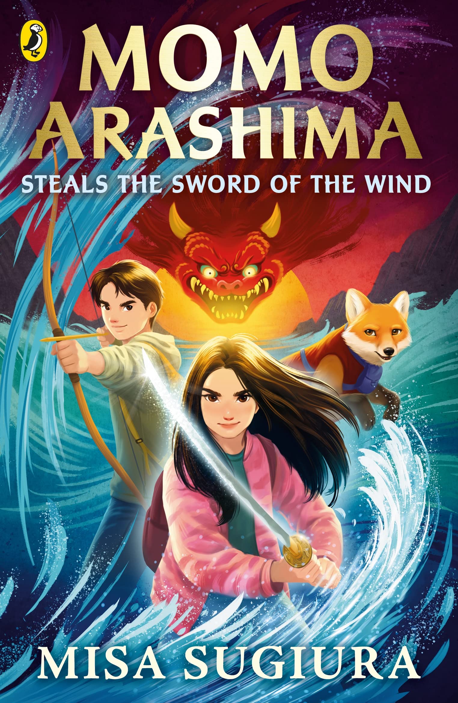Momo Arashima Steals the Sword of the Wind: Misa Sugiura: 9780241637999: Amazon.com: Books