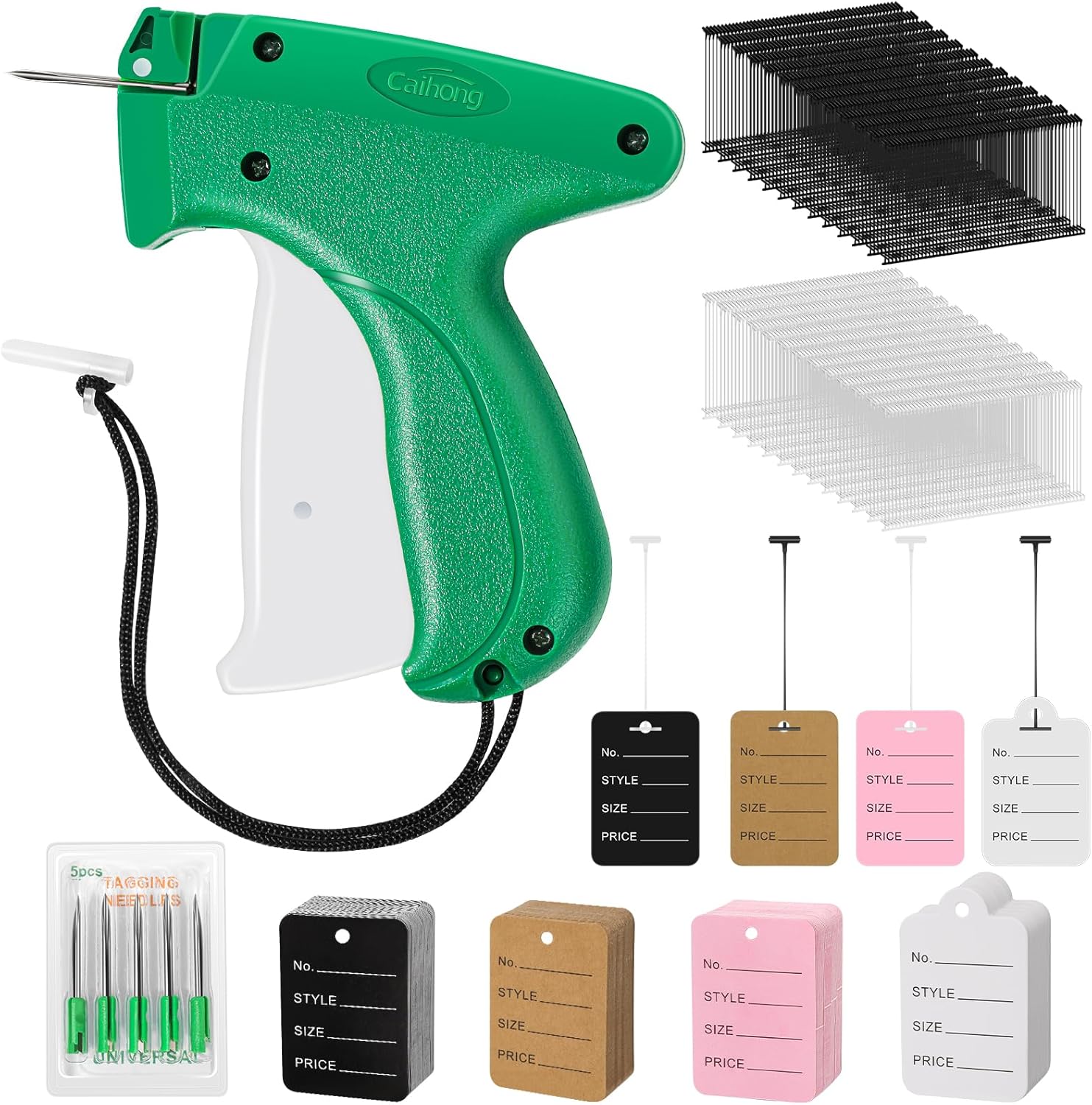 Tagging Gun for Clothing, 3430 Price Tag Attacher Gun Kit with 400 ...