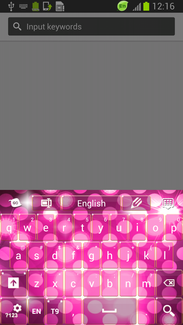 Pink Sparkle Keyboard - App on Amazon Appstore